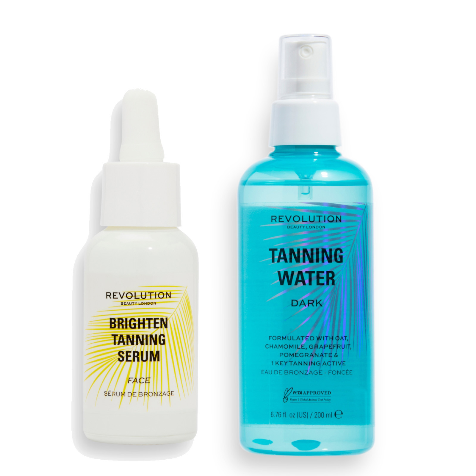 Revolution Tanning Brightening Duo - Dark | LOOKFANTASTIC