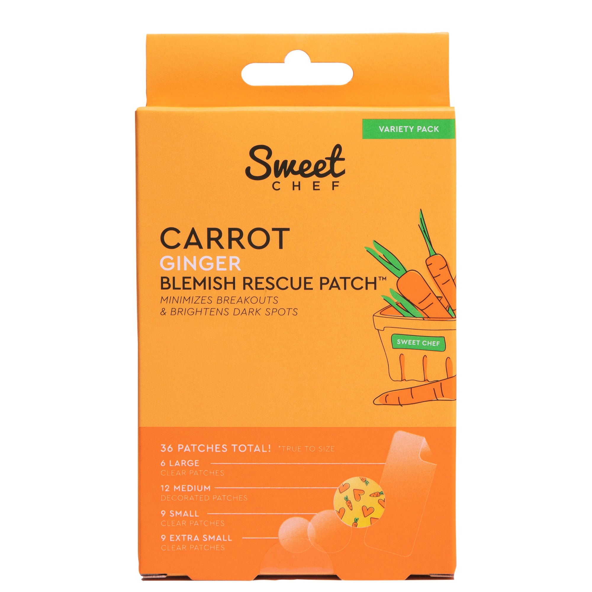 Sweet Chef Carrot Ginger Blemish Rescue Patch (36 Patches) | Cult Beauty