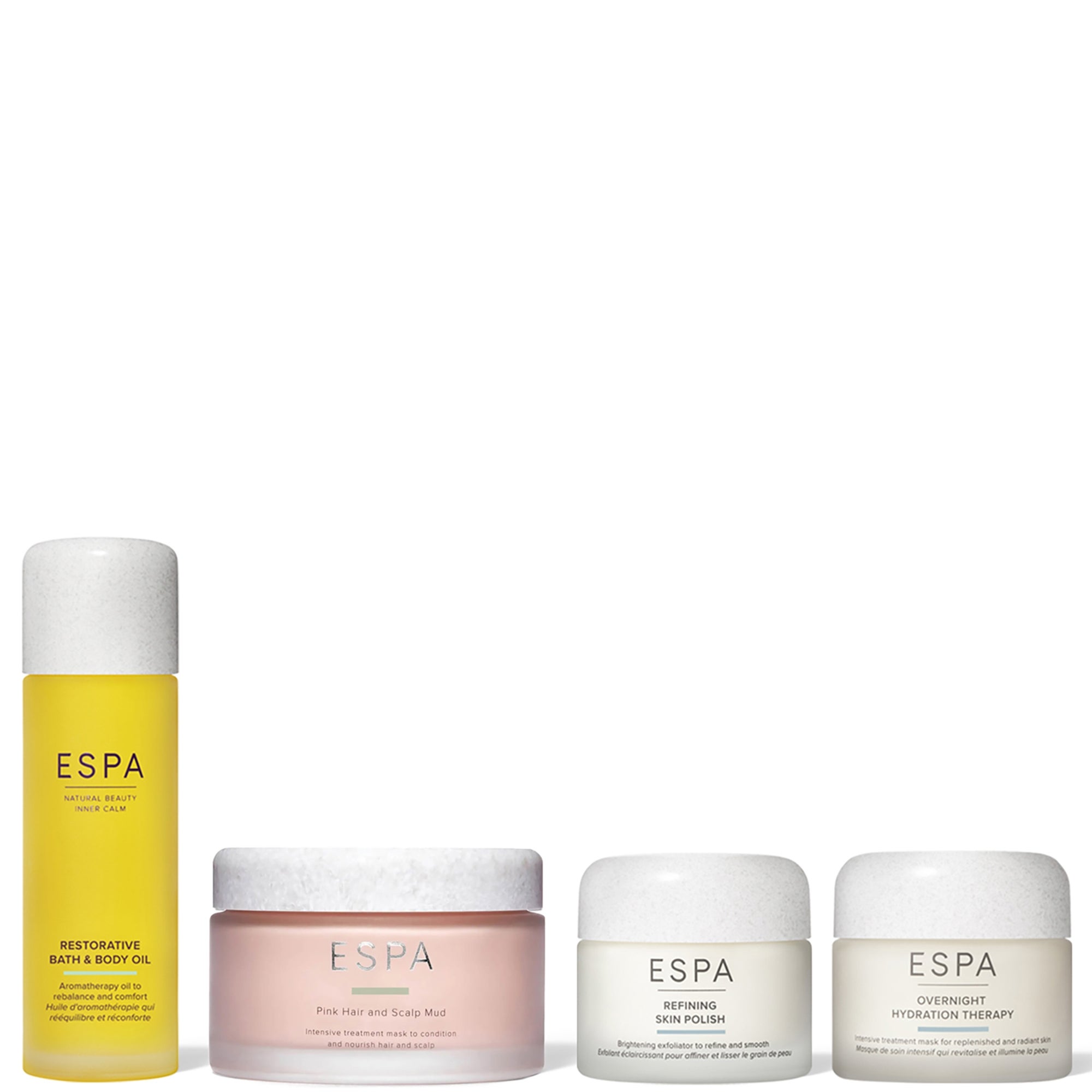 ESPA Back, Face & Scalp Bundle | LOOKFANTASTIC