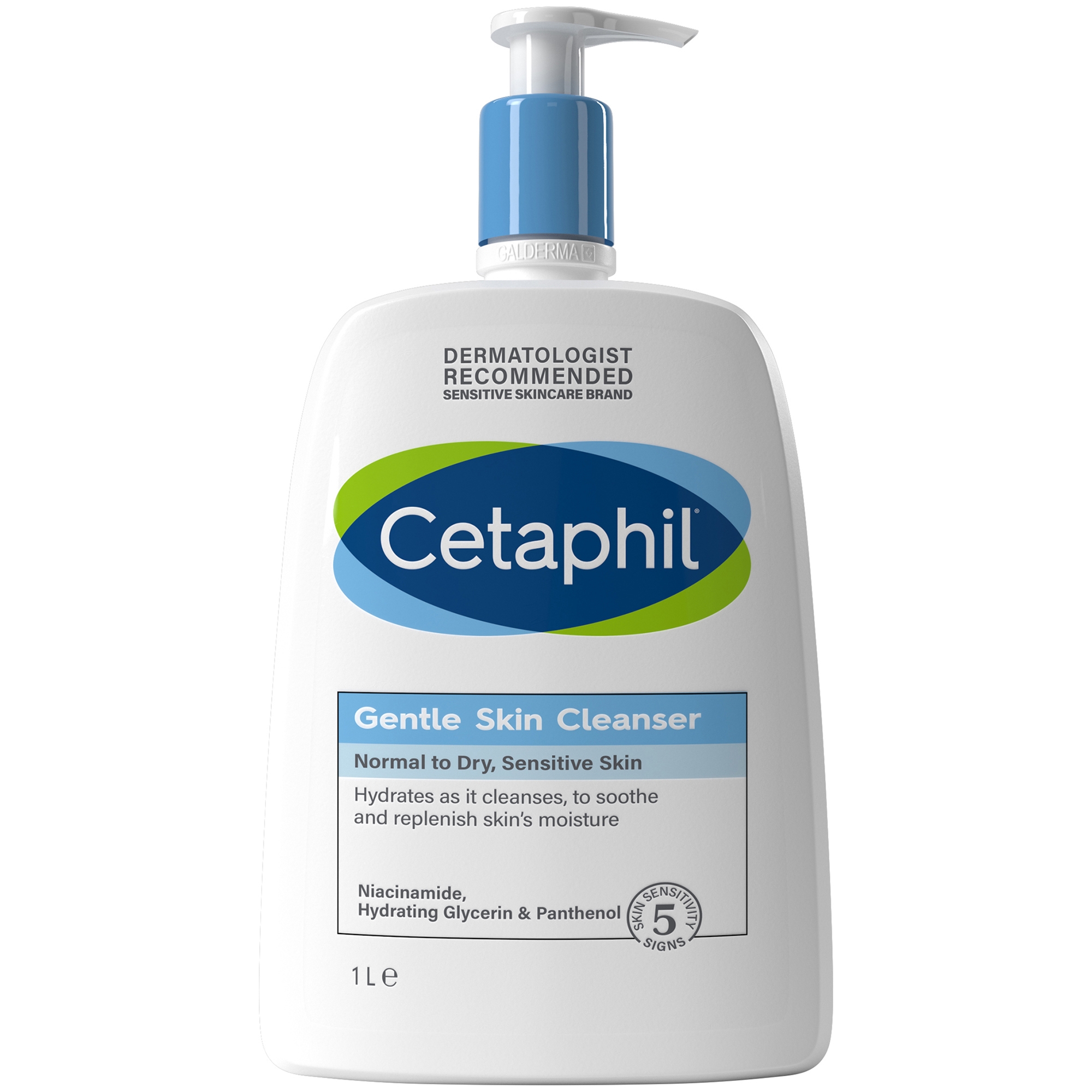 Cetaphil Gentle Skin Cleanser 1000ml | LOOKFANTASTIC