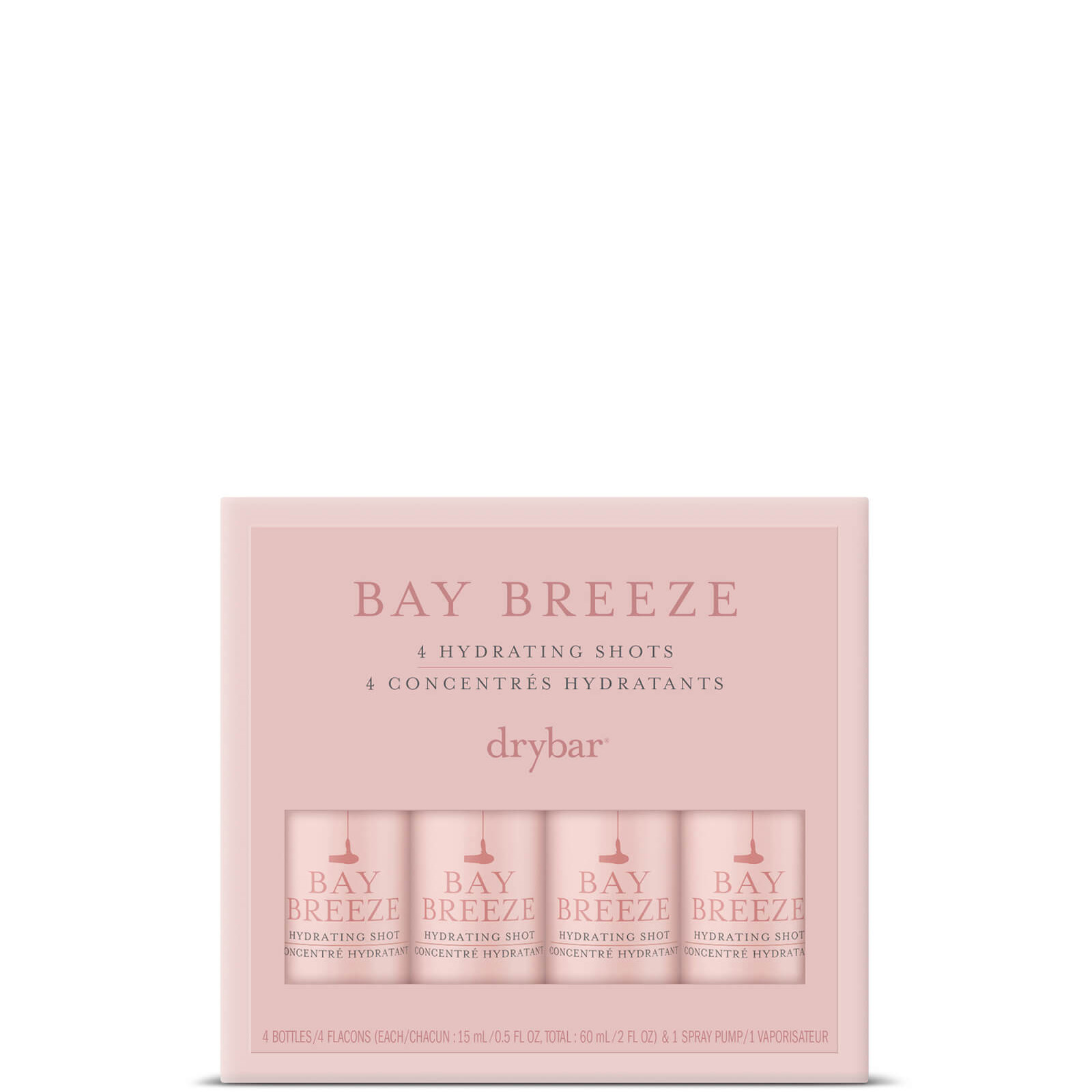 Drybar Bay Breeze Hydrating Shots Noir (4 Pack) | Cult Beauty