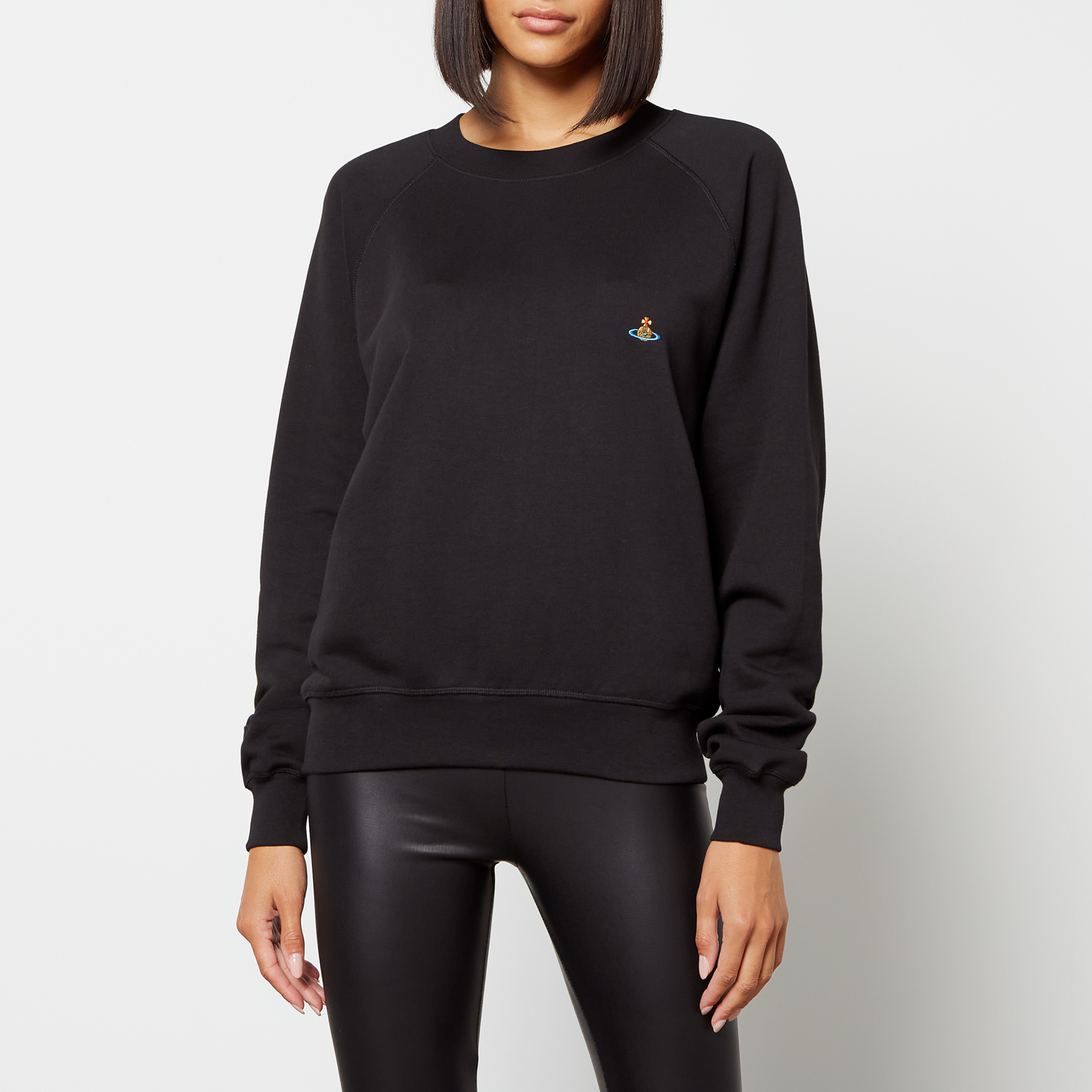 Vivienne Westwood Raglan Loopback Cotton-Jersey Jumper - XS | Coggles