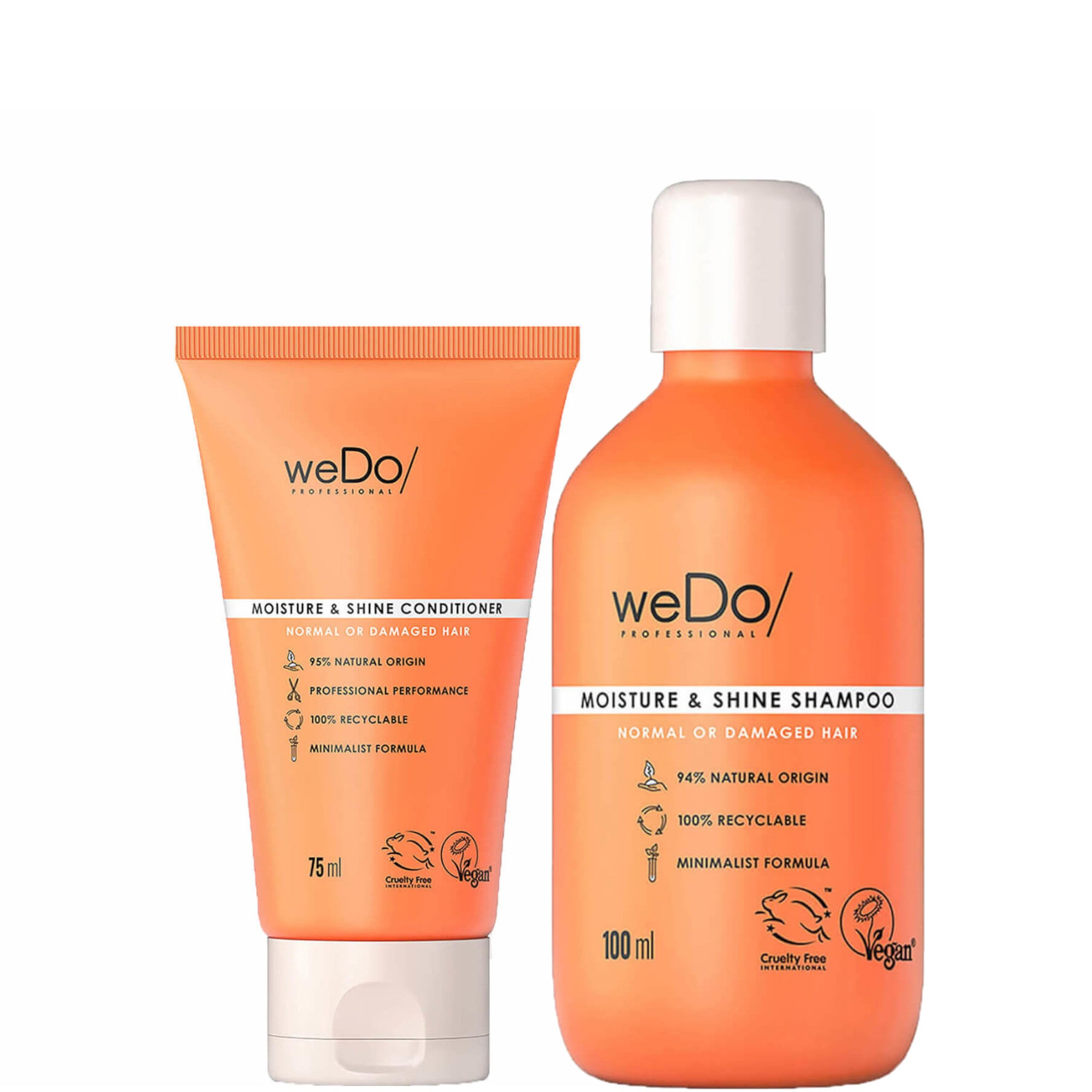 weDo/ Professional Moisture and Shine Shampoo and Conditioner Trial ...