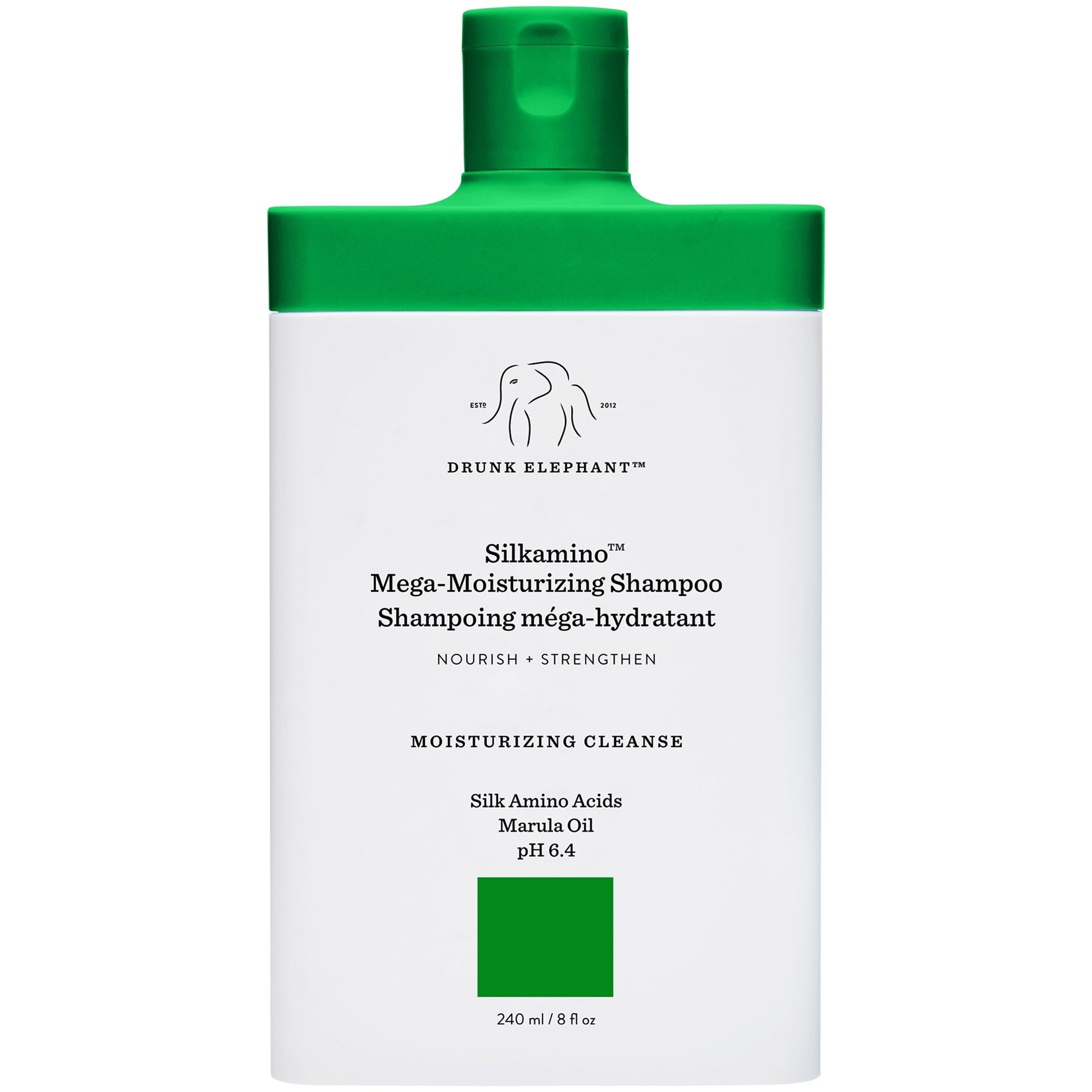 Drunk Elephant Silkamino Mega-Moisturizing Shampoo 240ml | LOOKFANTASTIC