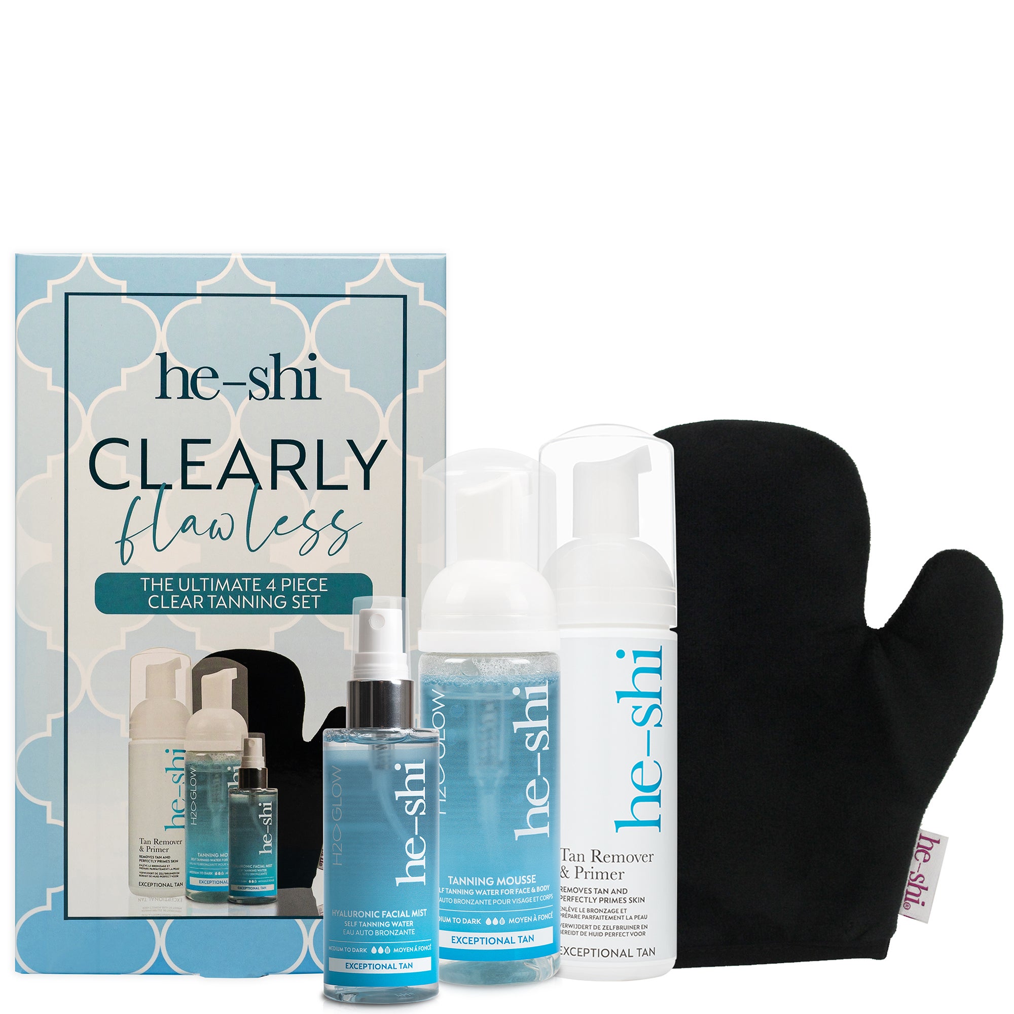 He-Shi Clearly Flawless Gift Set | LOOKFANTASTIC