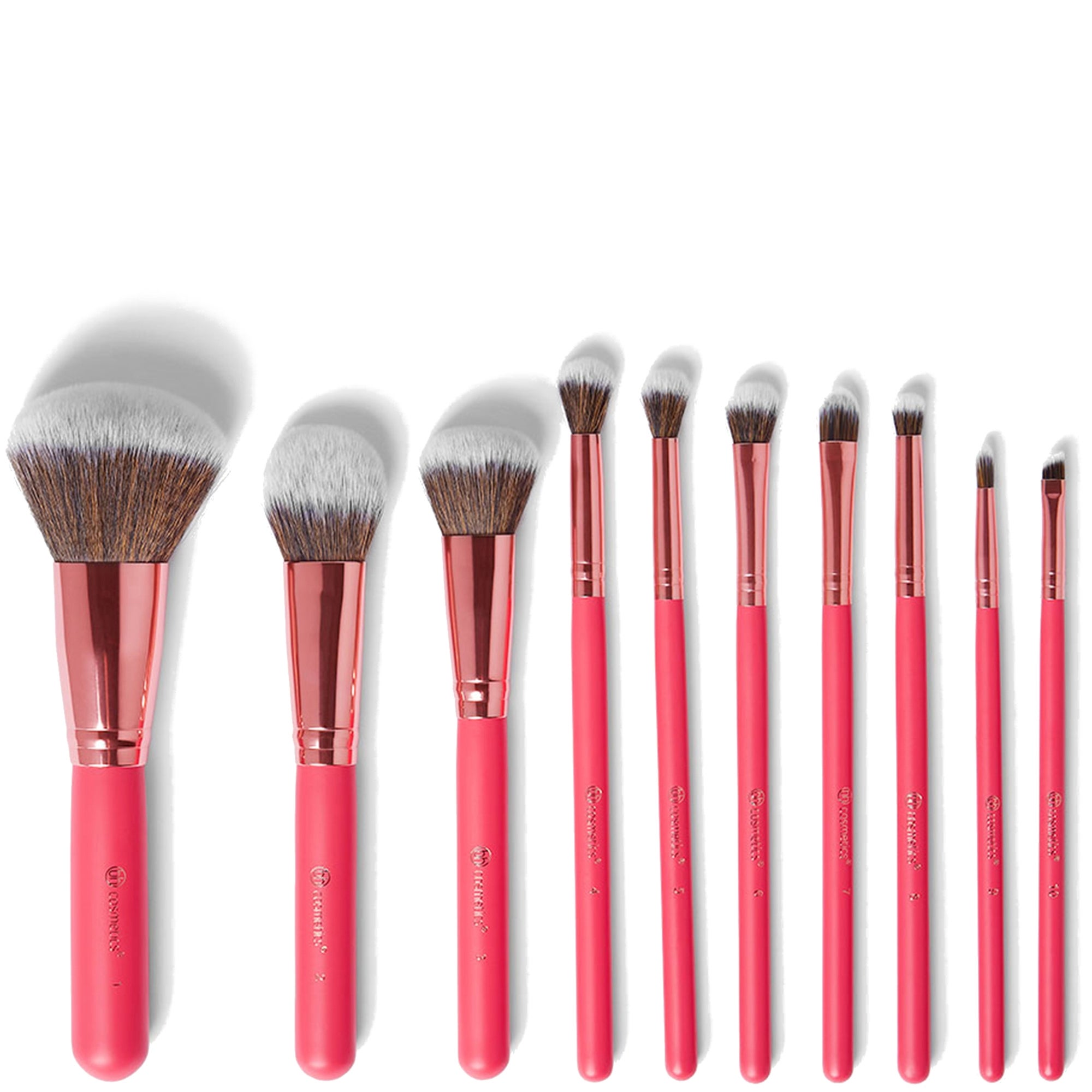 BH Cosmetics Bombshell Beauty - 10 Piece Brush Set | LOOKFANTASTIC