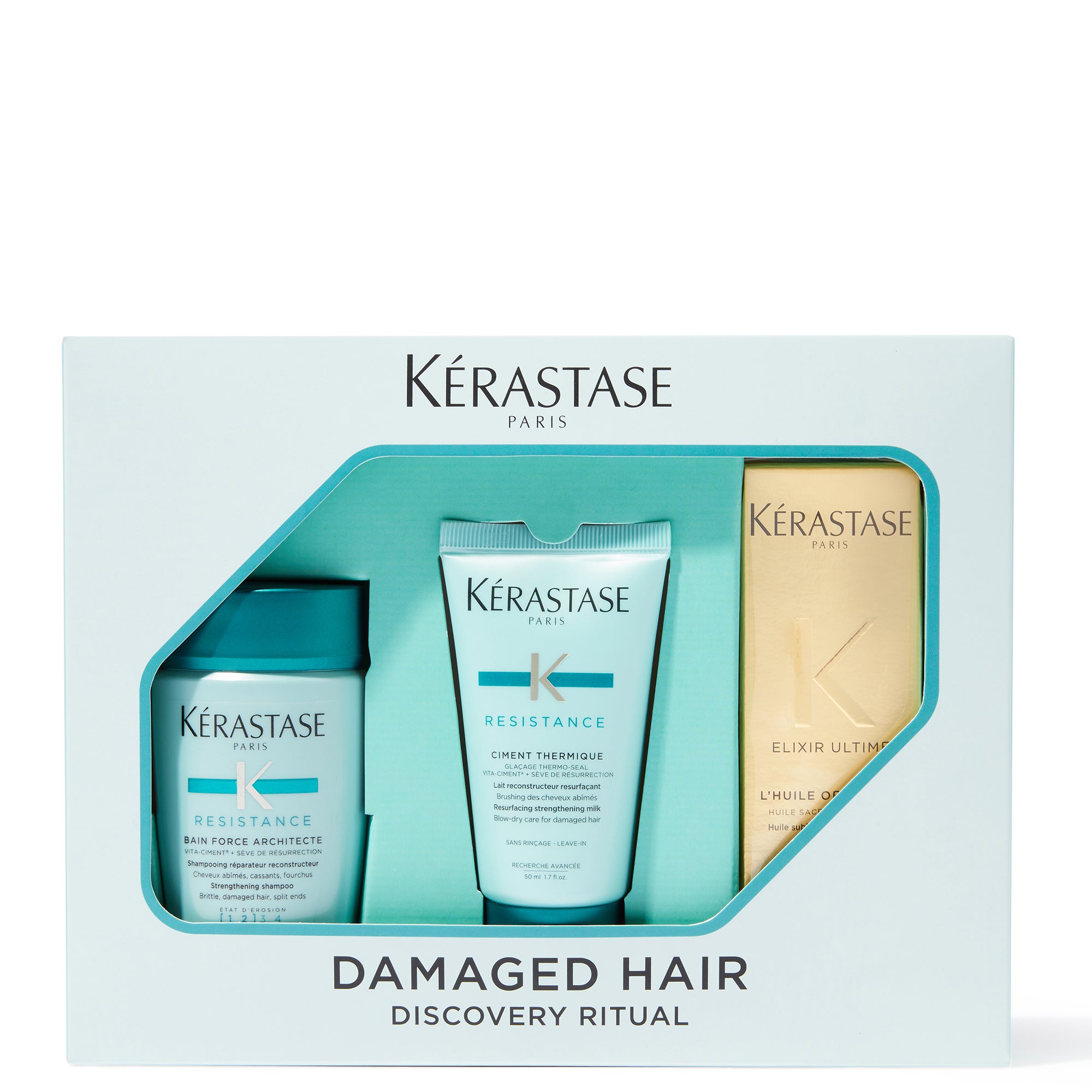 Kérastase Resistance Damaged Hair Exclusive Discovery Set | LOOKFANTASTIC