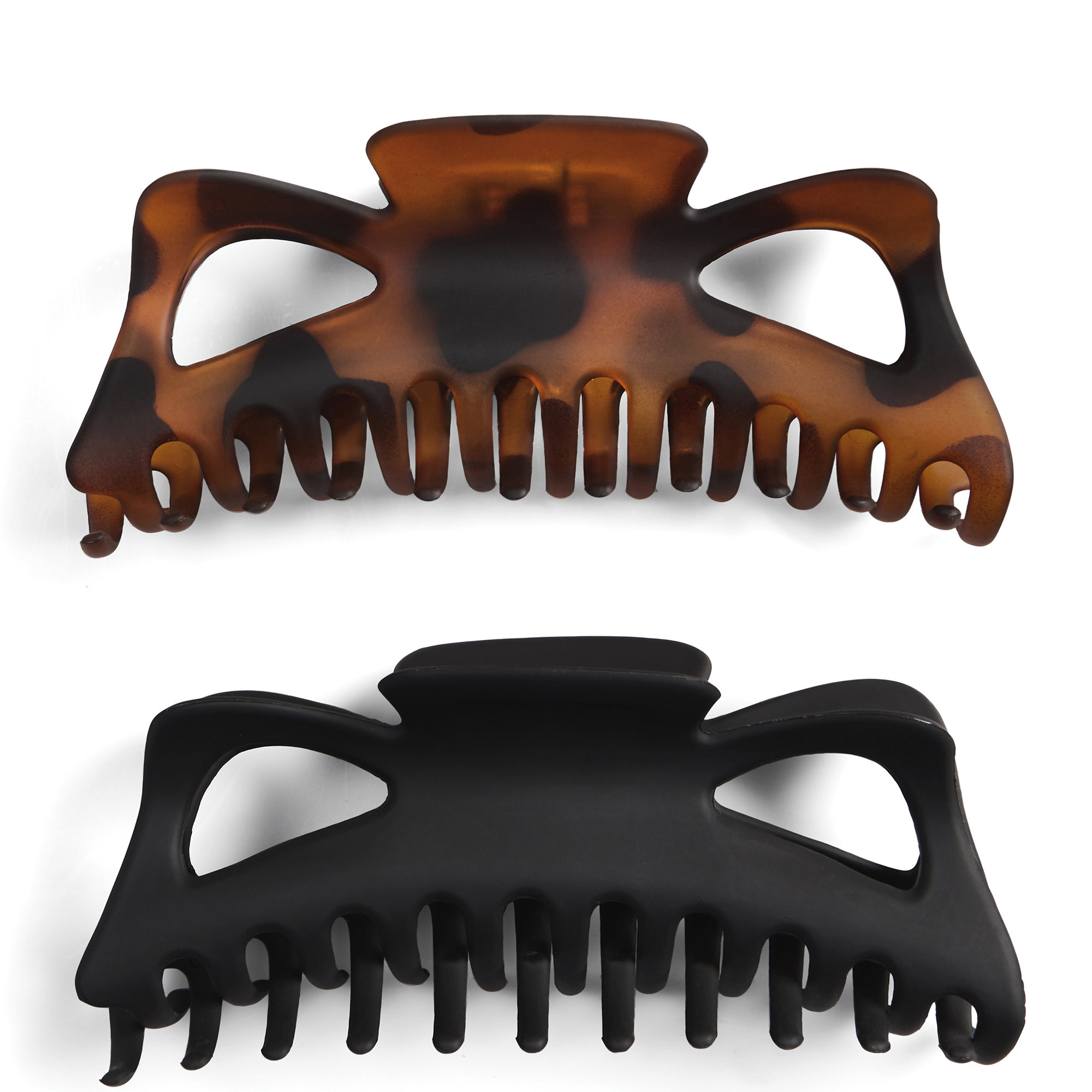 Kitsch Recycled Plastic Jumbo Classic Claw Clips (2 Pack) | LOOKFANTASTIC