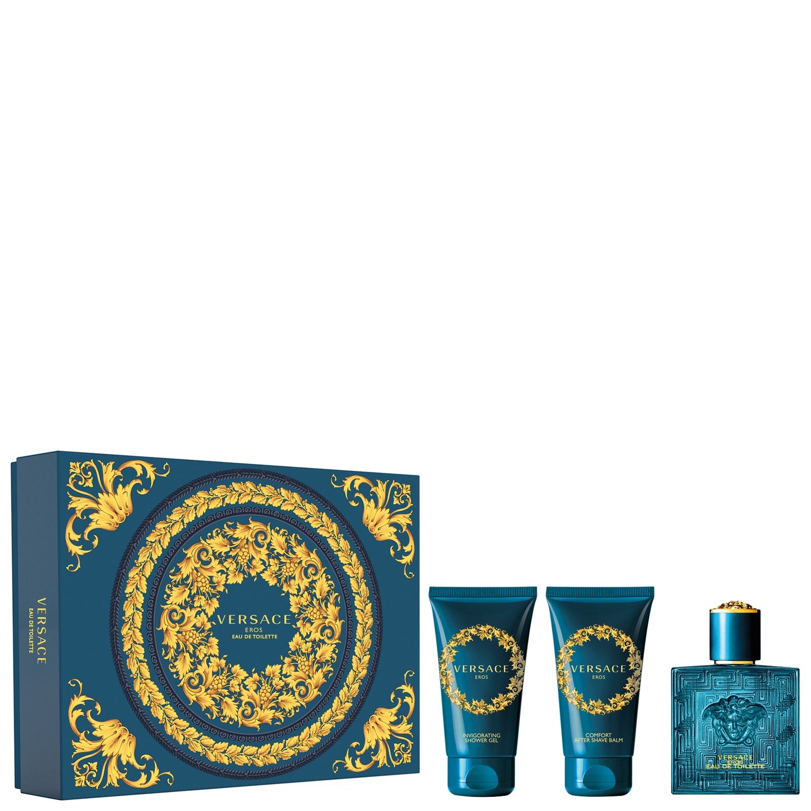 Versace Christmas 2022 Eros Eau de Toilette Spray 50ml Gift Set | allbeauty