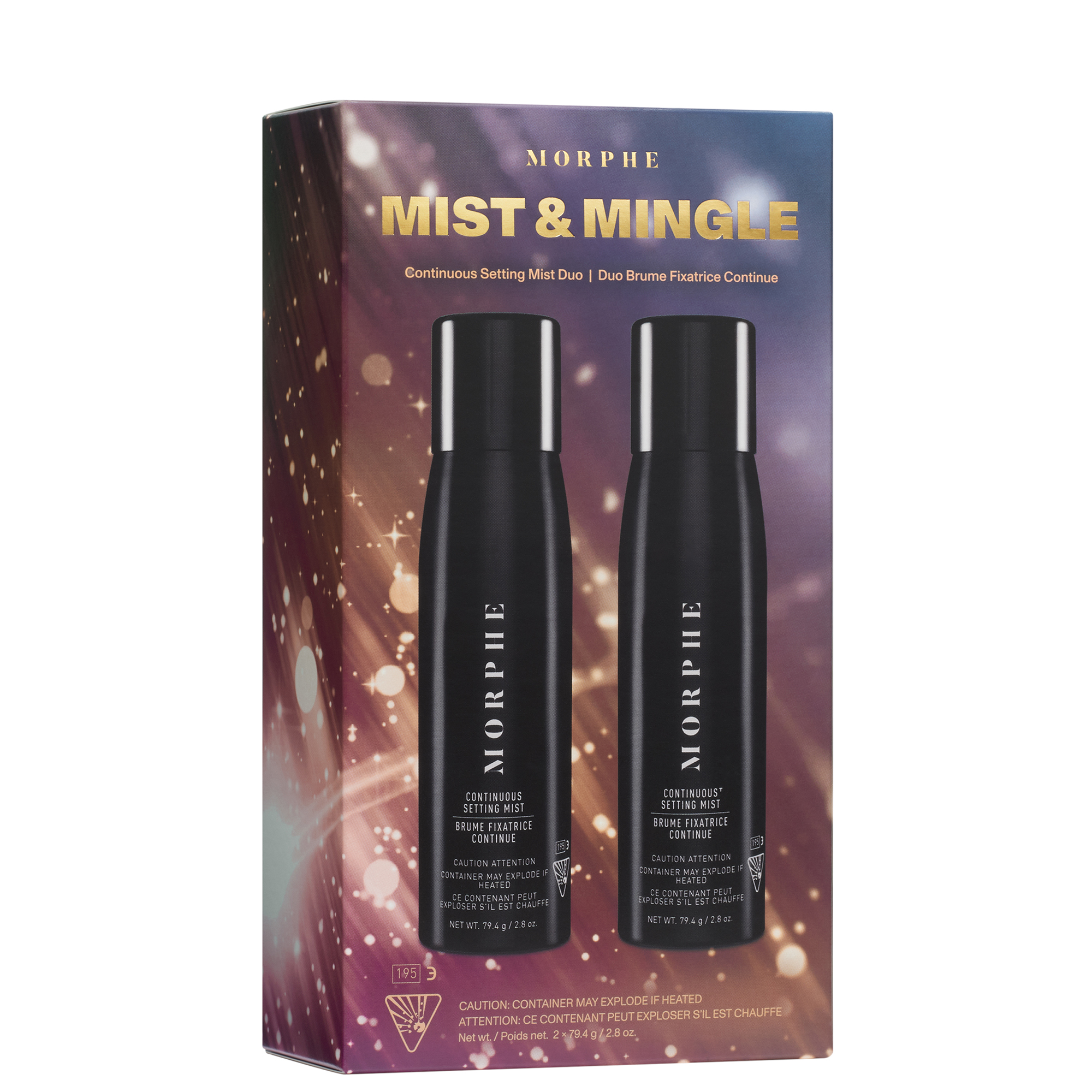 Morphe Mist and Mingle Continuous Setting Mist Duo (Worth £34.00 ...