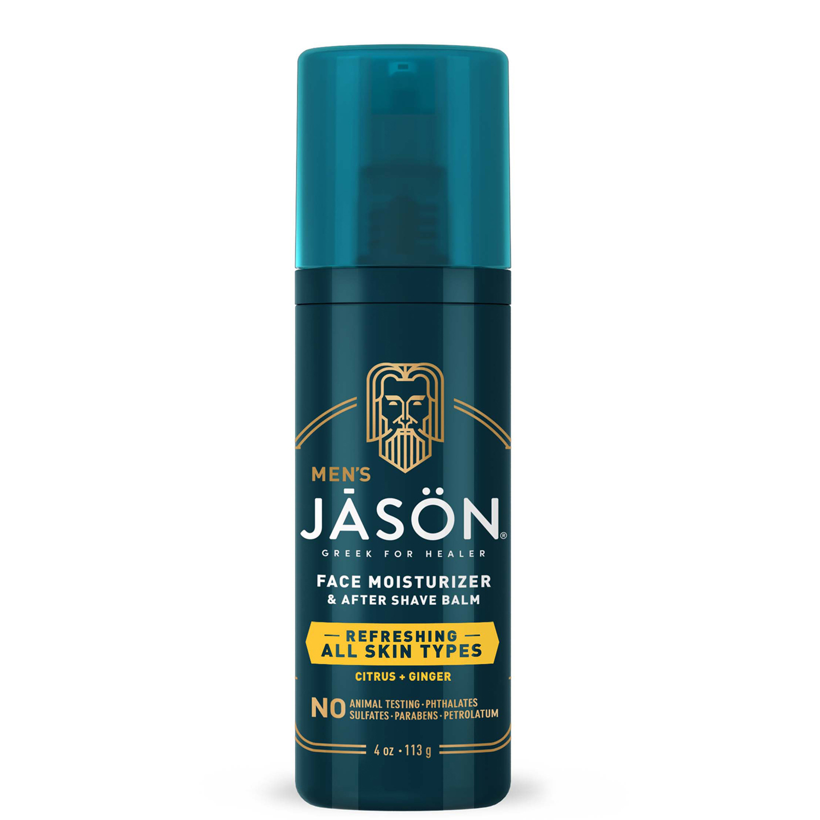 JASON Men's Refreshing Face Moisturiser and After Shave Balm 113g ...