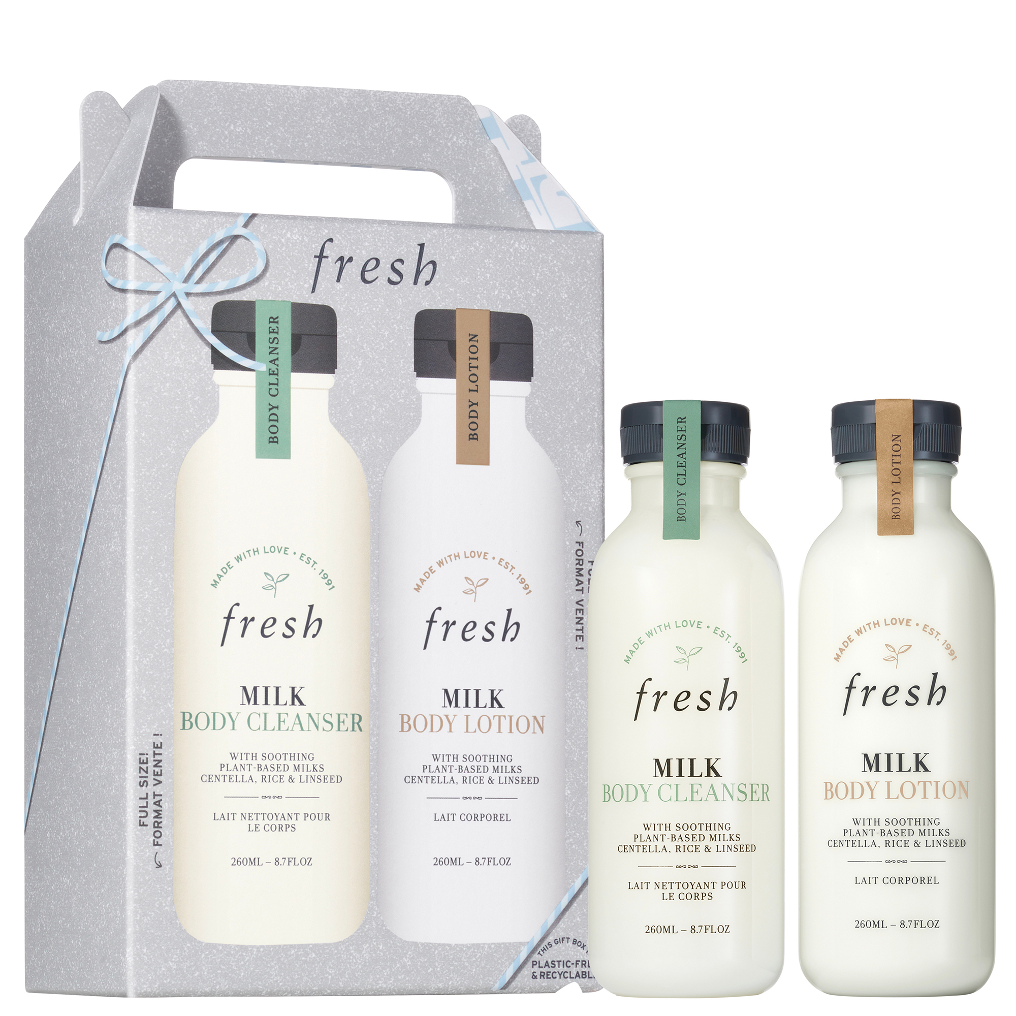 Fresh Milk Body Wash and Lotion Duo | LOOKFANTASTIC