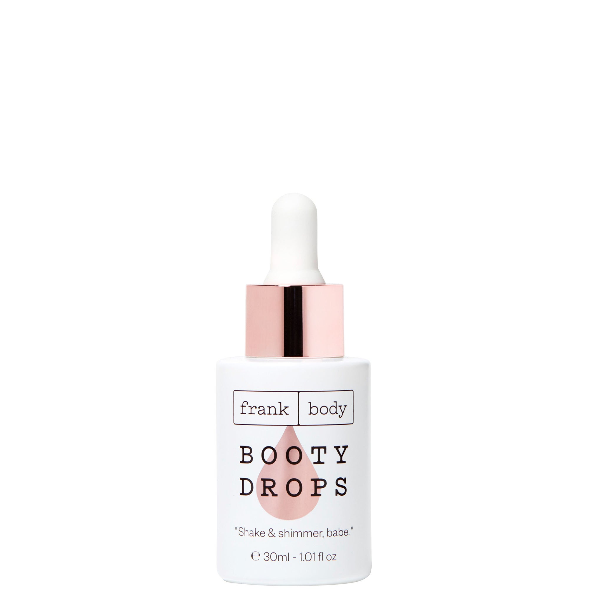 Frank Body Booty Drops with Shimmer 30ml | LOOKFANTASTIC