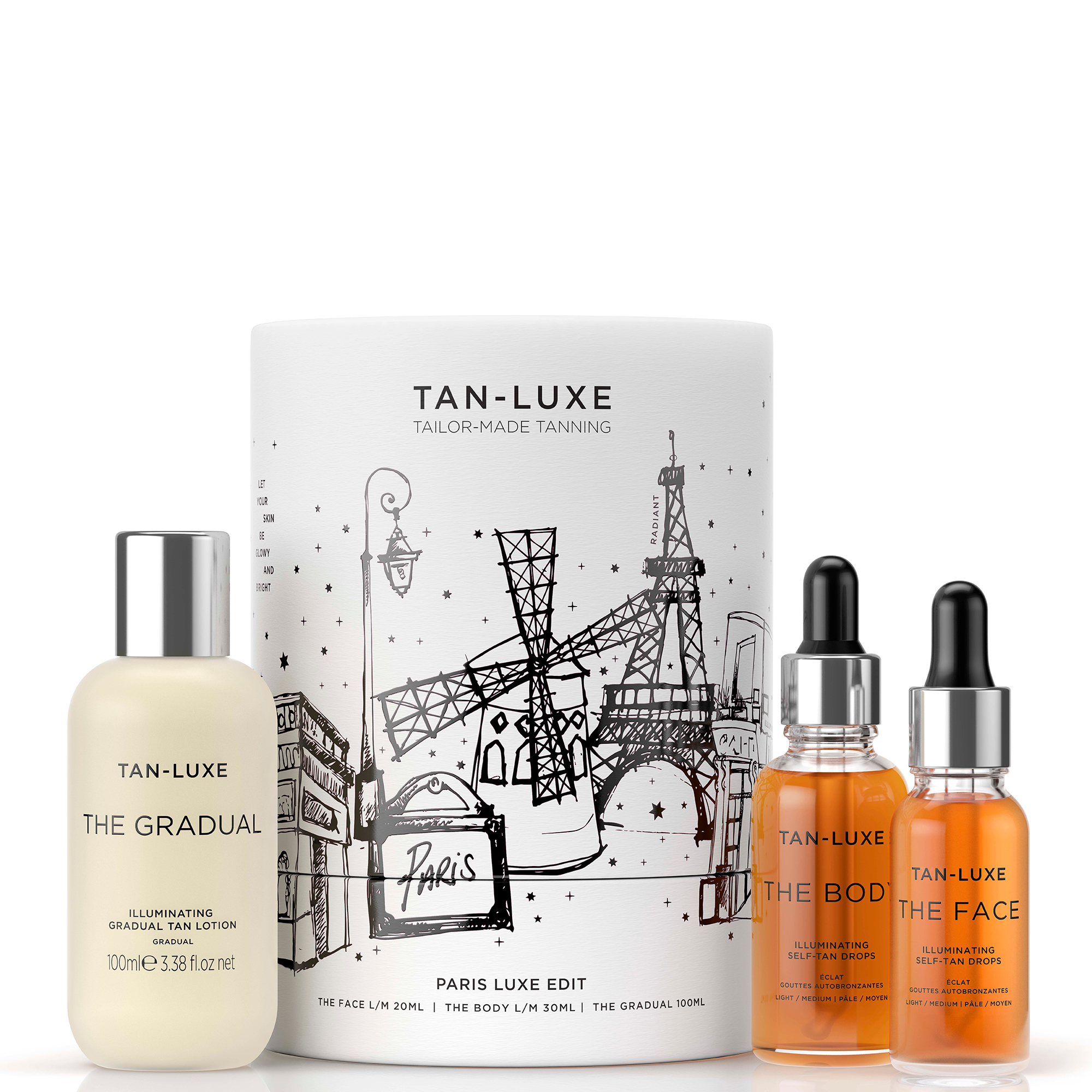 Tan-Luxe Paris Luxe Edit (Worth £60.50) | LOOKFANTASTIC