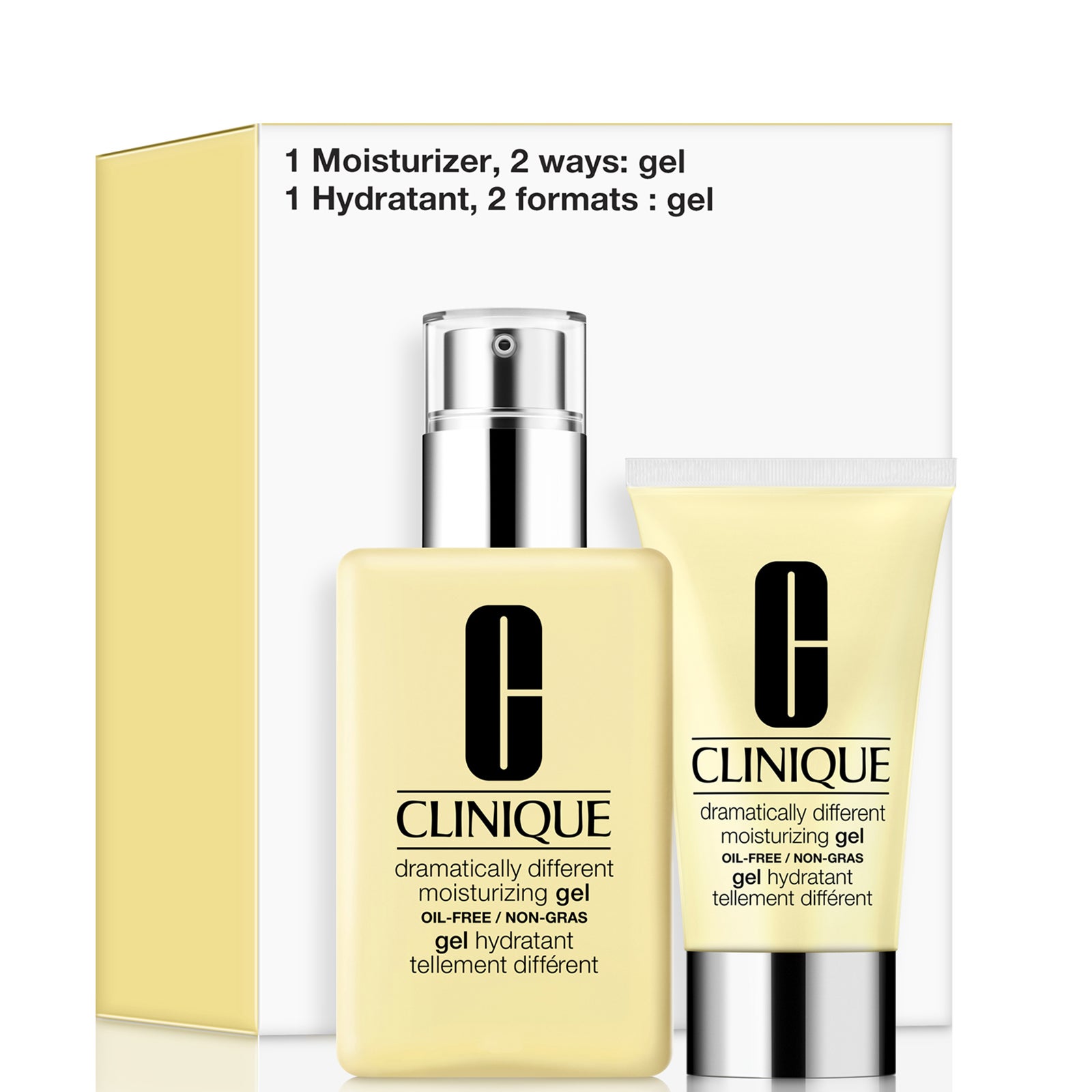 Clinique Dramatically Different Moisturisng Gel Set | LOOKFANTASTIC