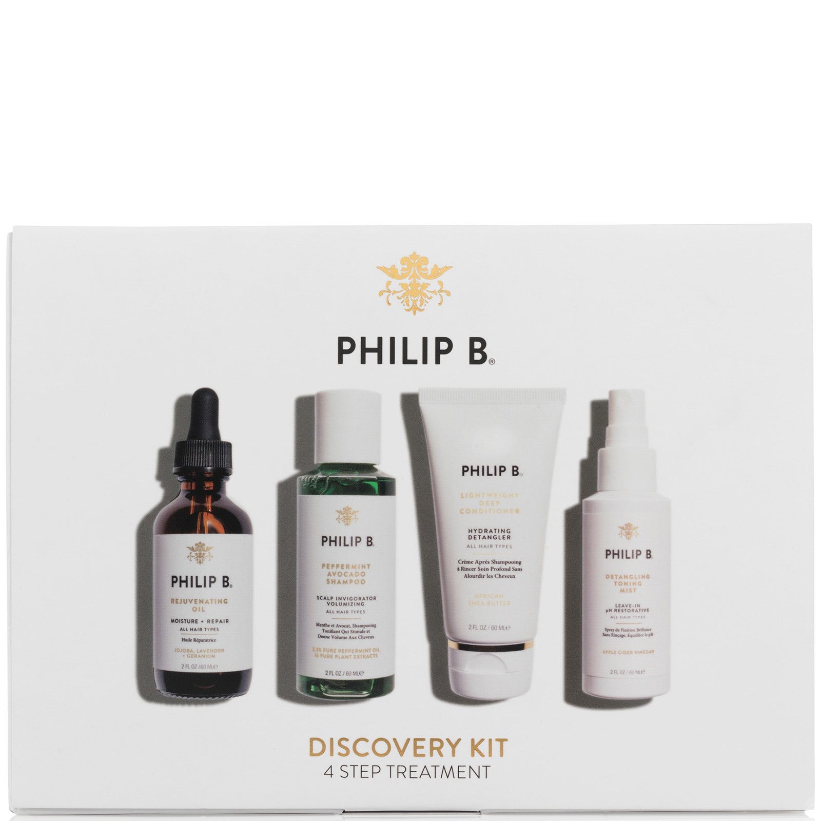 Philip B Four Step Mini Kit | LOOKFANTASTIC