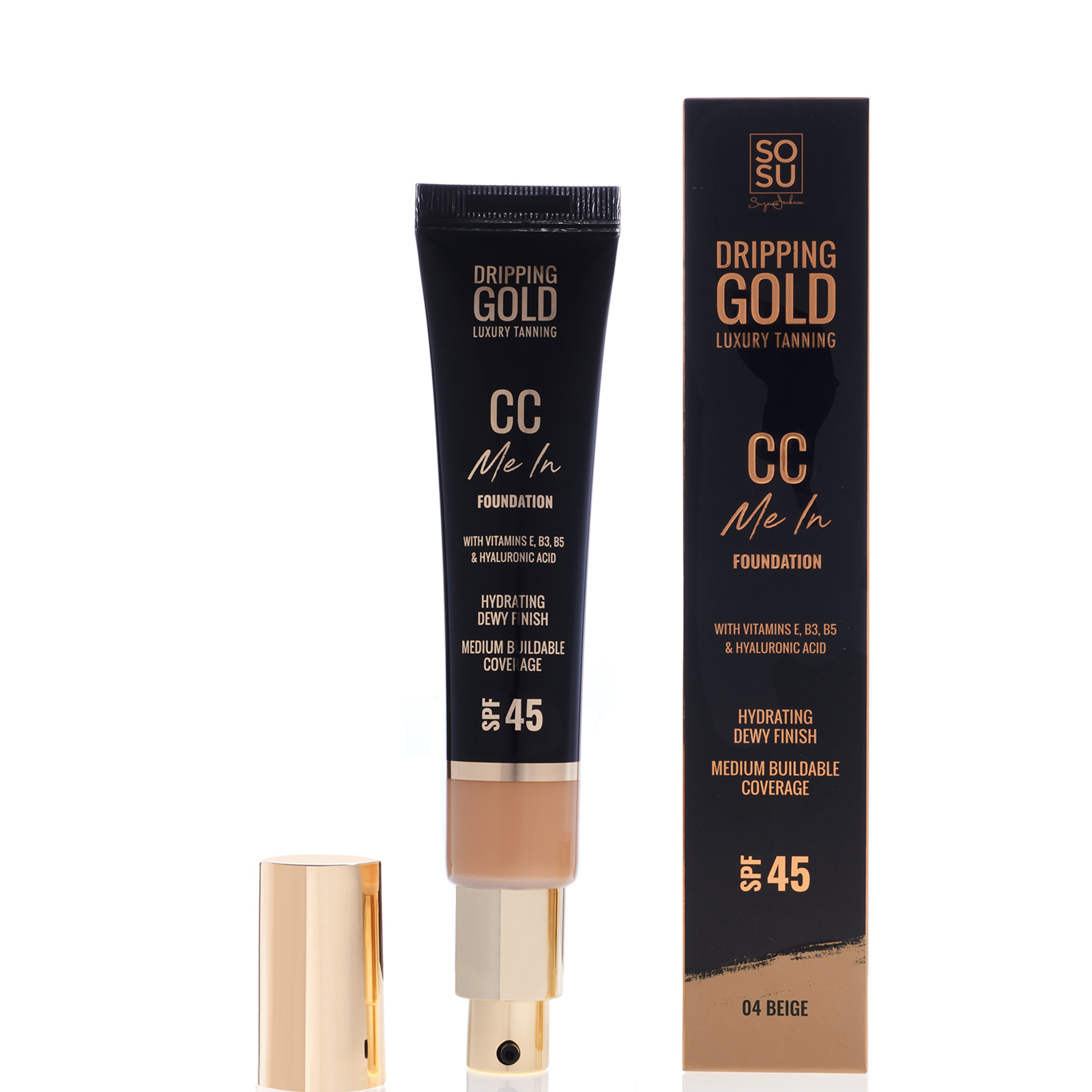 Dripping Gold CC Cream SPF 52g (Various Shades) | LOOKFANTASTIC