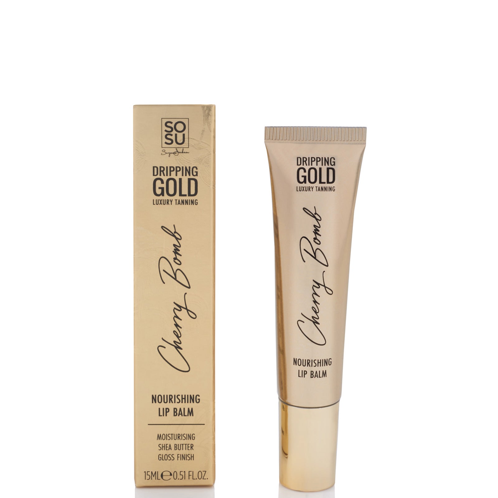Dripping Gold Cherry Lip Balm | LOOKFANTASTIC