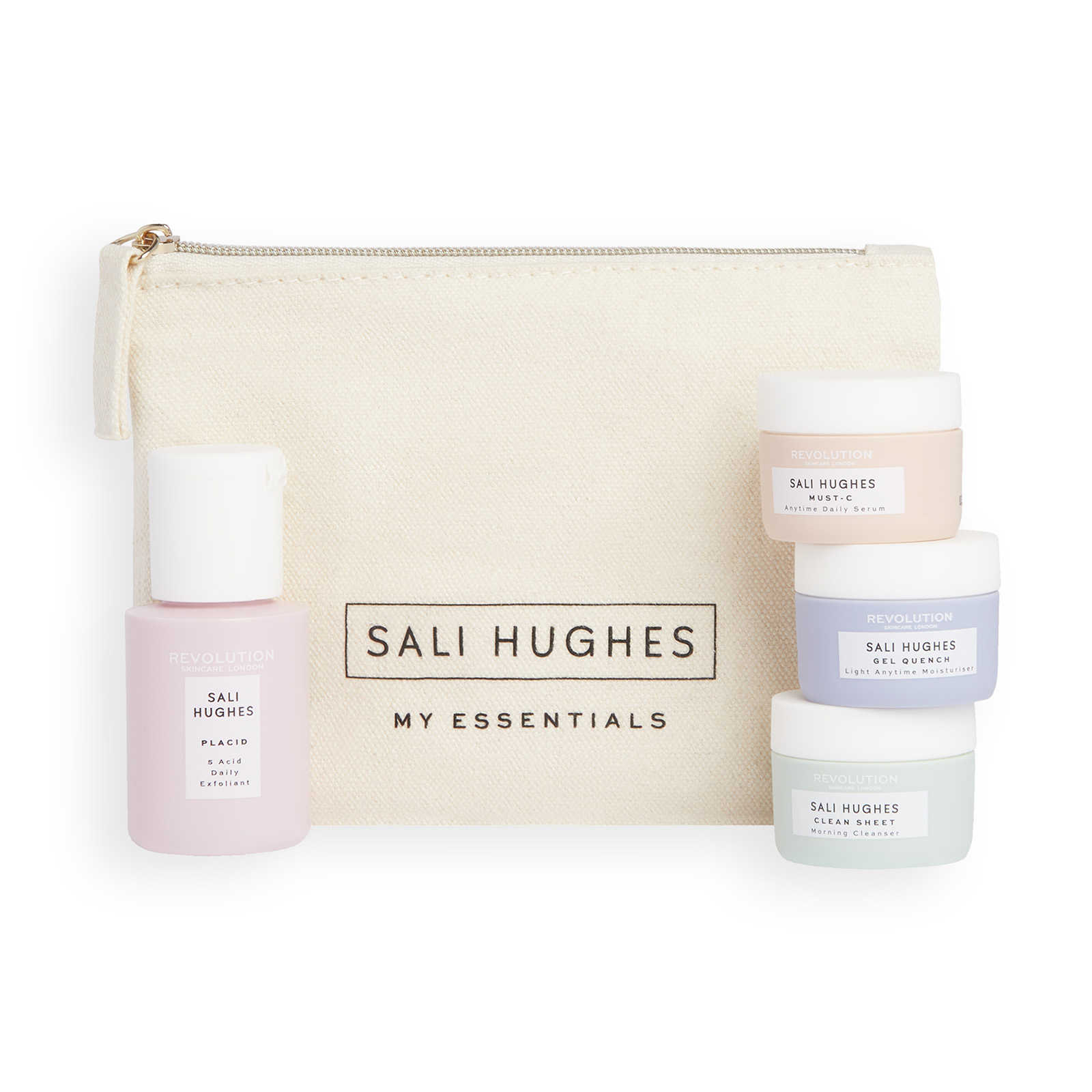 Makeup Revolution Skincare X Sali Hughes Mini Kit With Moisture Gel ...