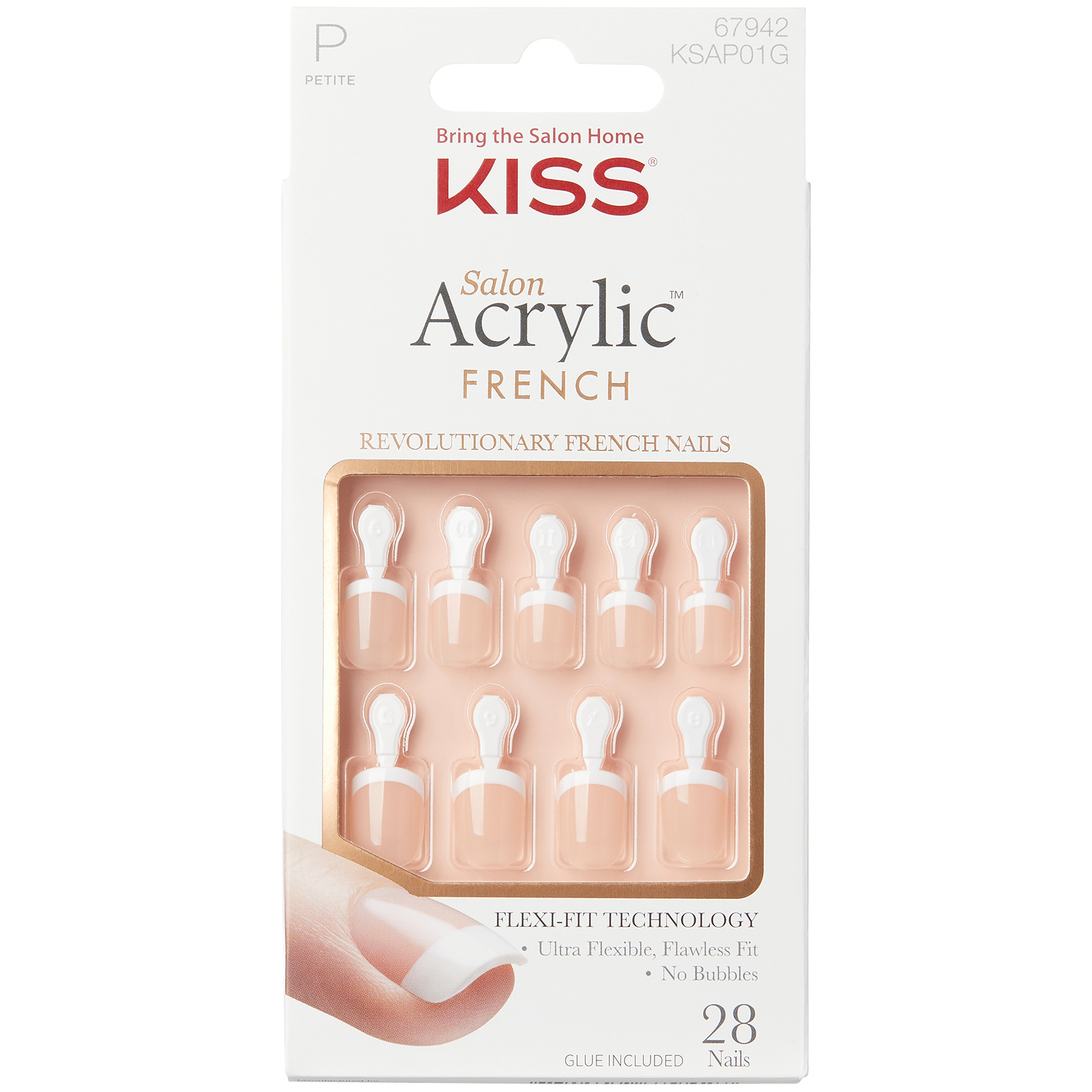 Kiss Salon Acrylic Nail Kit - Crush Hour | LOOKFANTASTIC