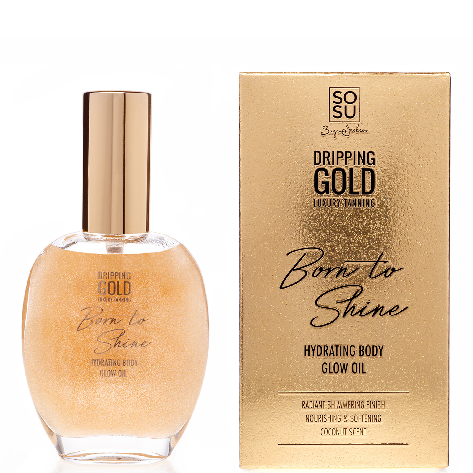 Dripping Gold Shimmer Oil Spray | LOOKFANTASTIC