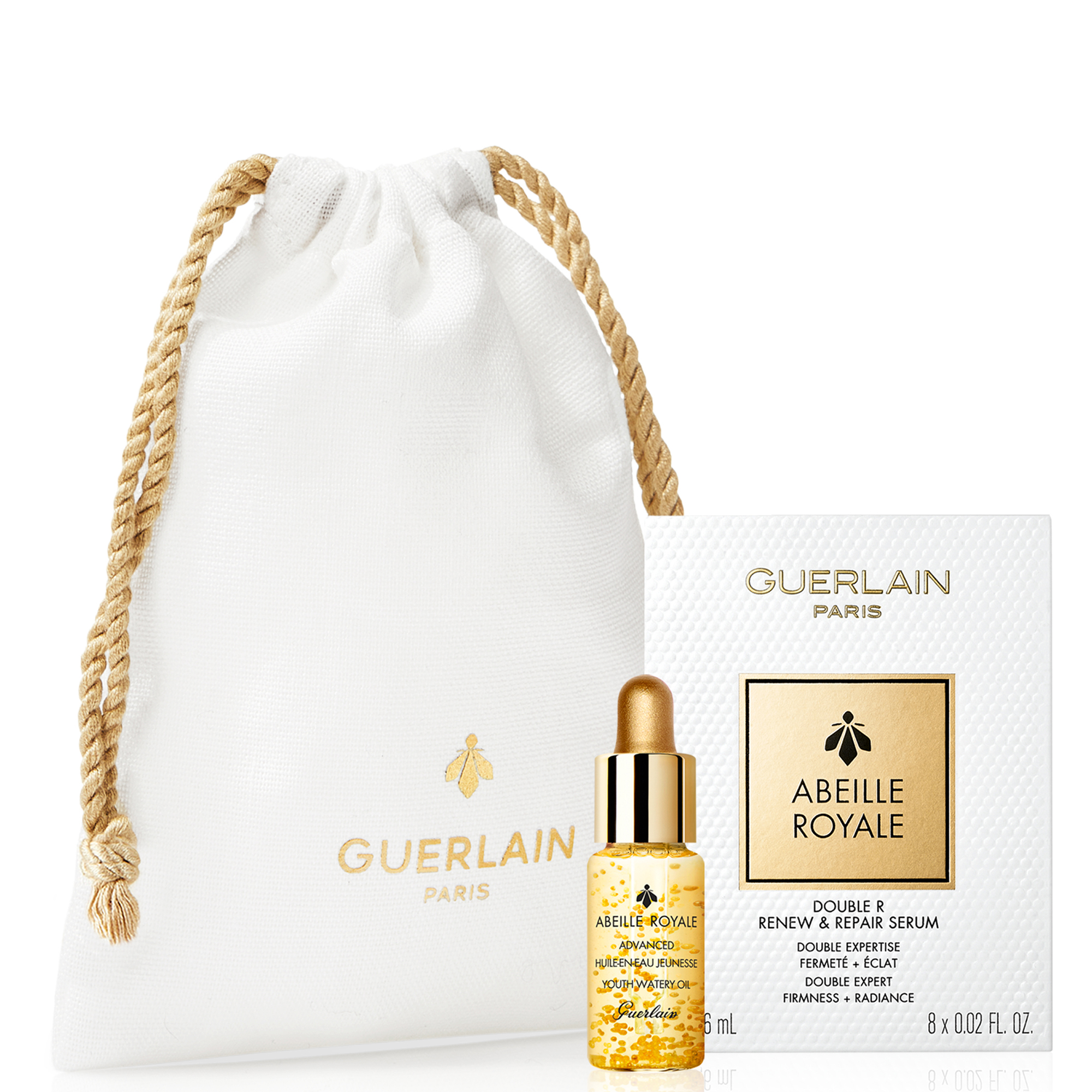 GUERLAIN Abeille Royale Luxury Pouch with Minis | LOOKFANTASTIC