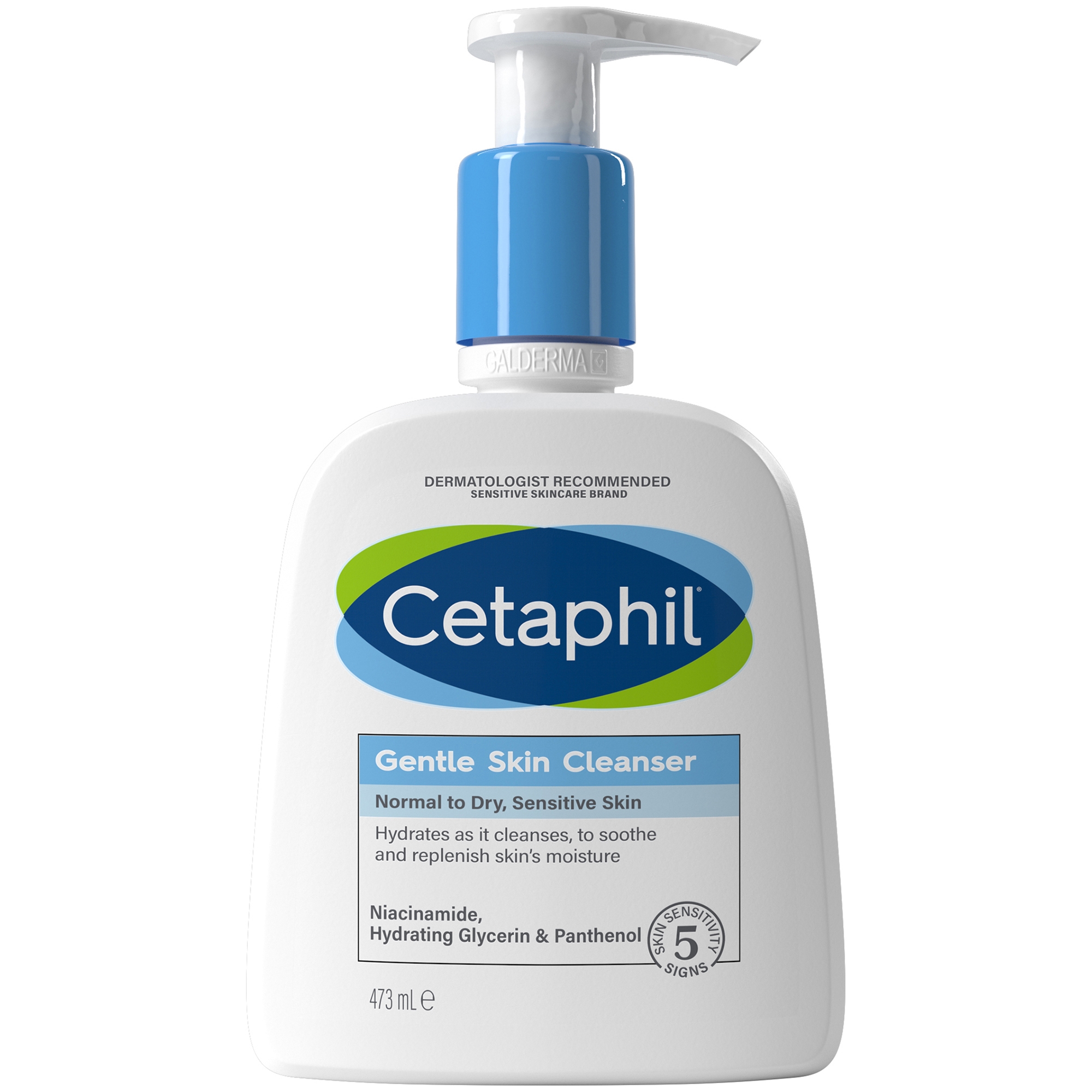 Cetaphil Gentle Skin Cleanser Wash 473ml | LOOKFANTASTIC