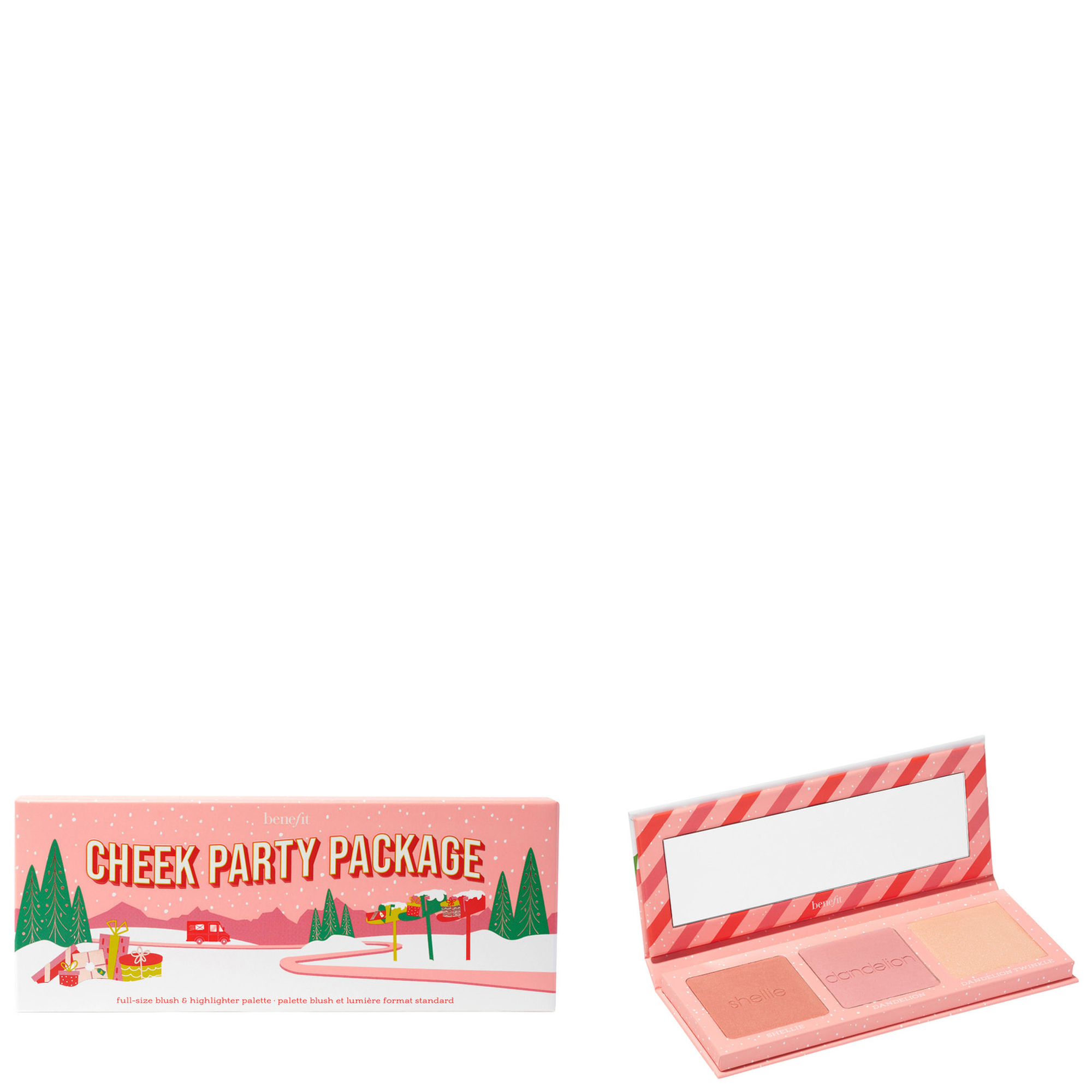 benefit Cheek Party Package Blusher and Highlighter Cheek Palette ...