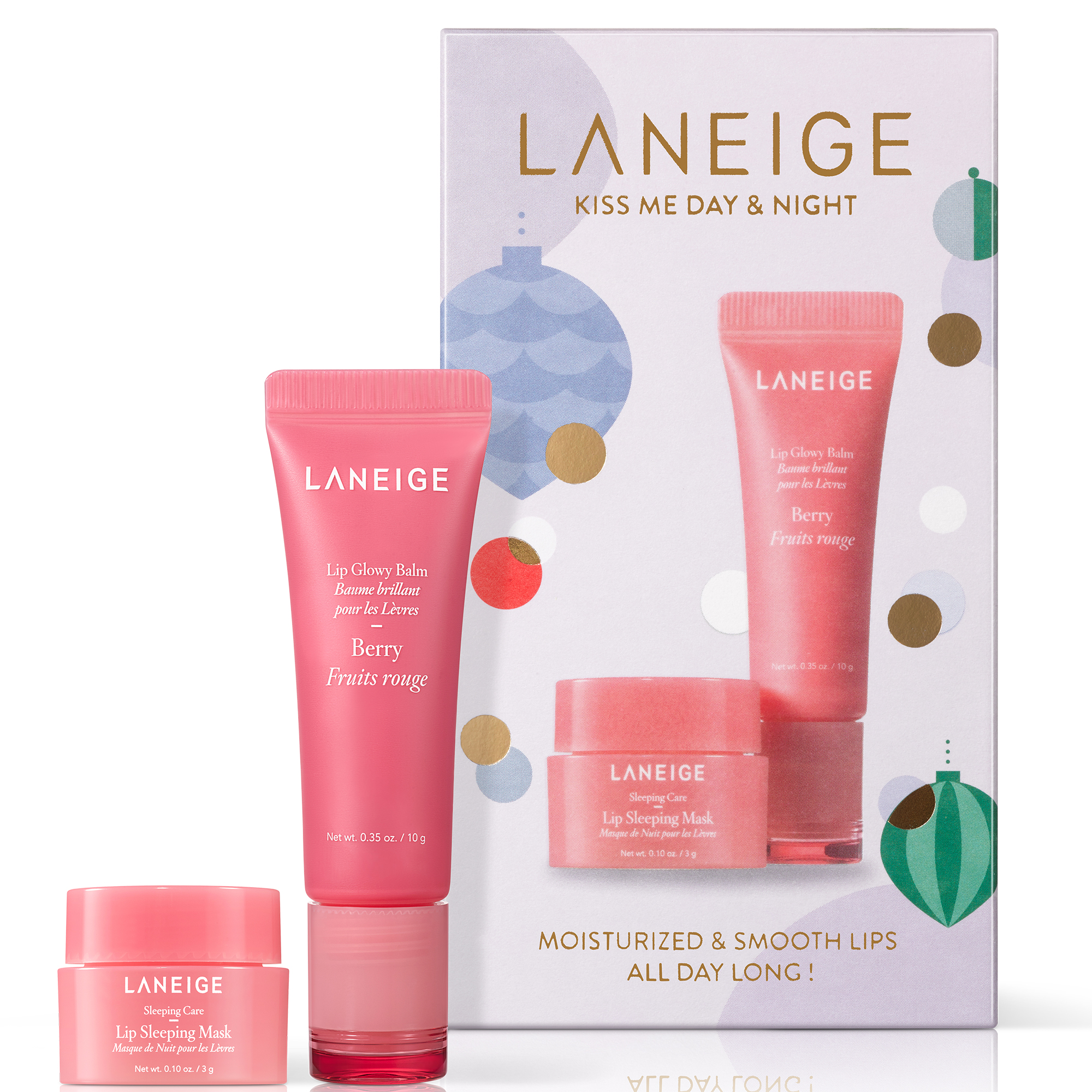 LANEIGE Kiss Me Day and Night Set | LOOKFANTASTIC