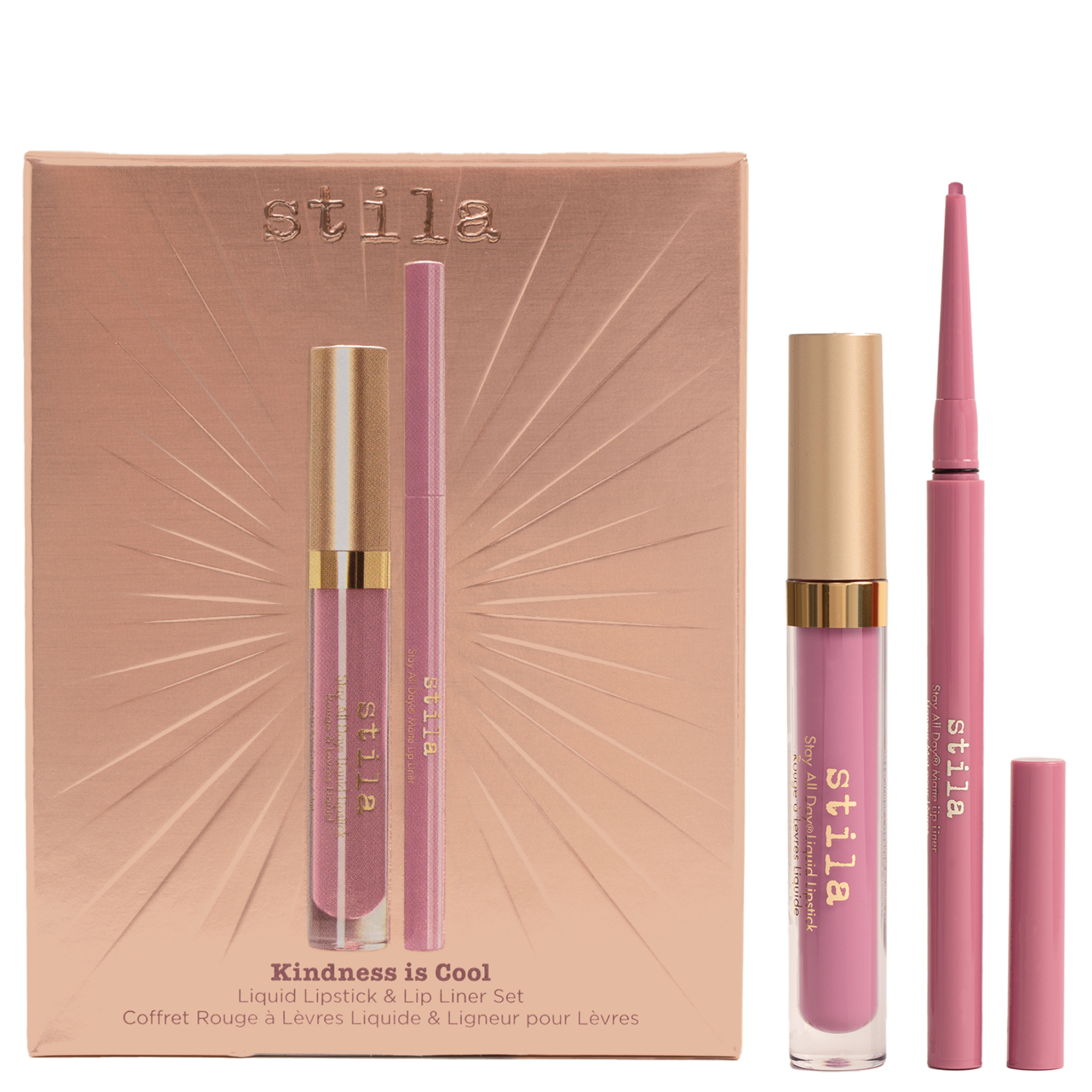 Stila Kindness is Cool Liquid Lipstick and Lip Liner Set | LOOKFANTASTIC