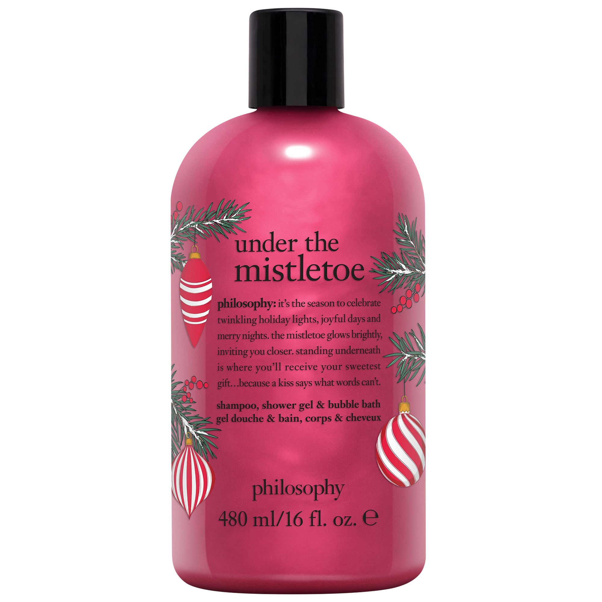 Philosophy Under The Mistletoe Shower Gel and Bubble Bath | LOOKFANTASTIC