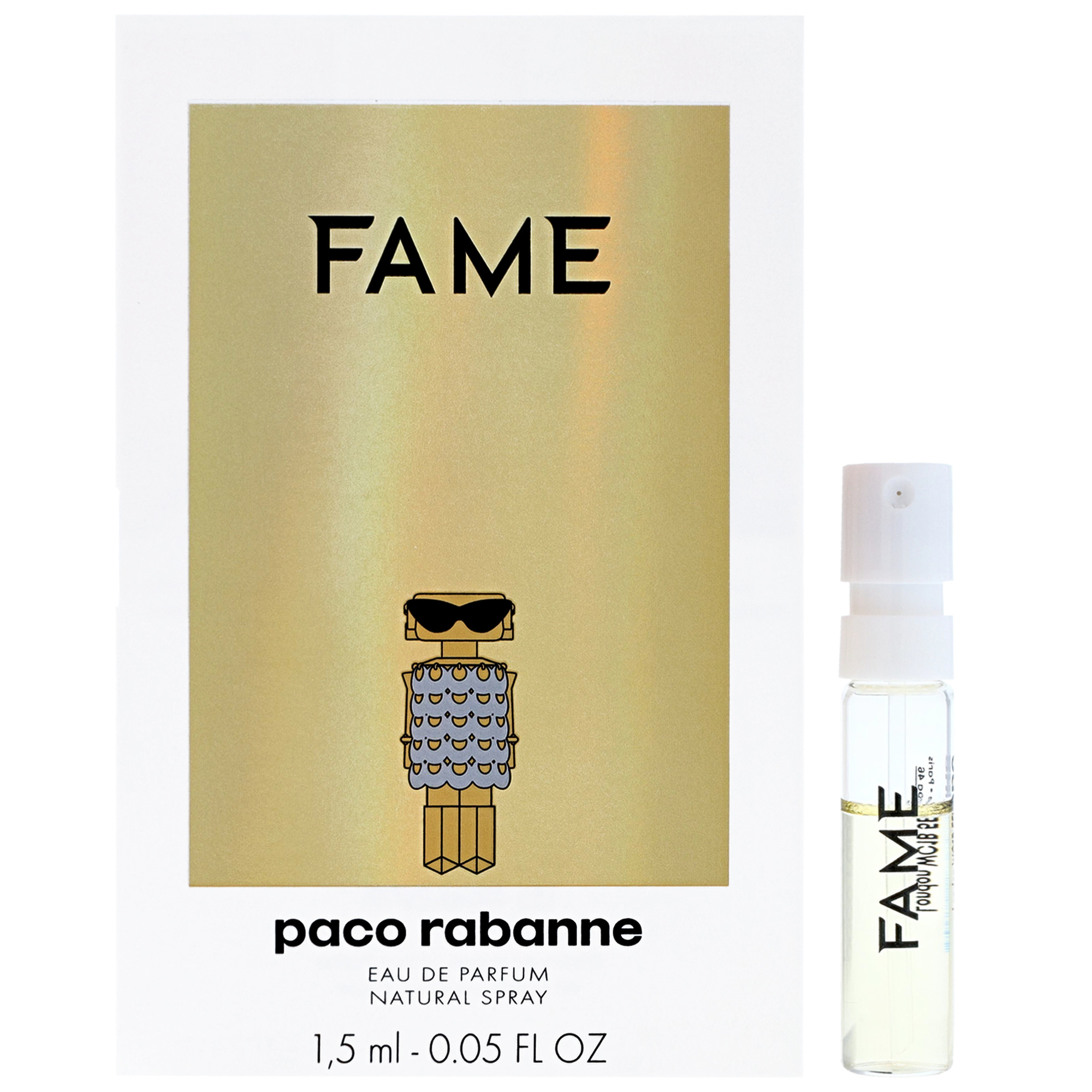 Paco Rabanne FAME Eau De Parfum Sample 1.5ml | LOOKFANTASTIC