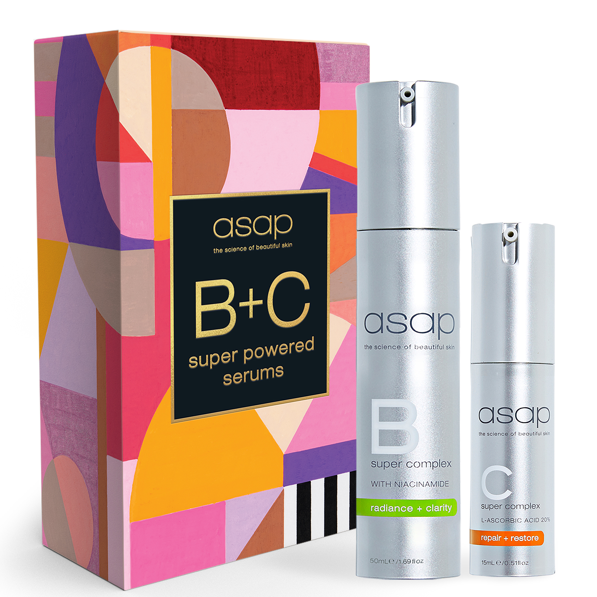 asap B and C - Super Powered Serums Set | LOOKFANTASTIC