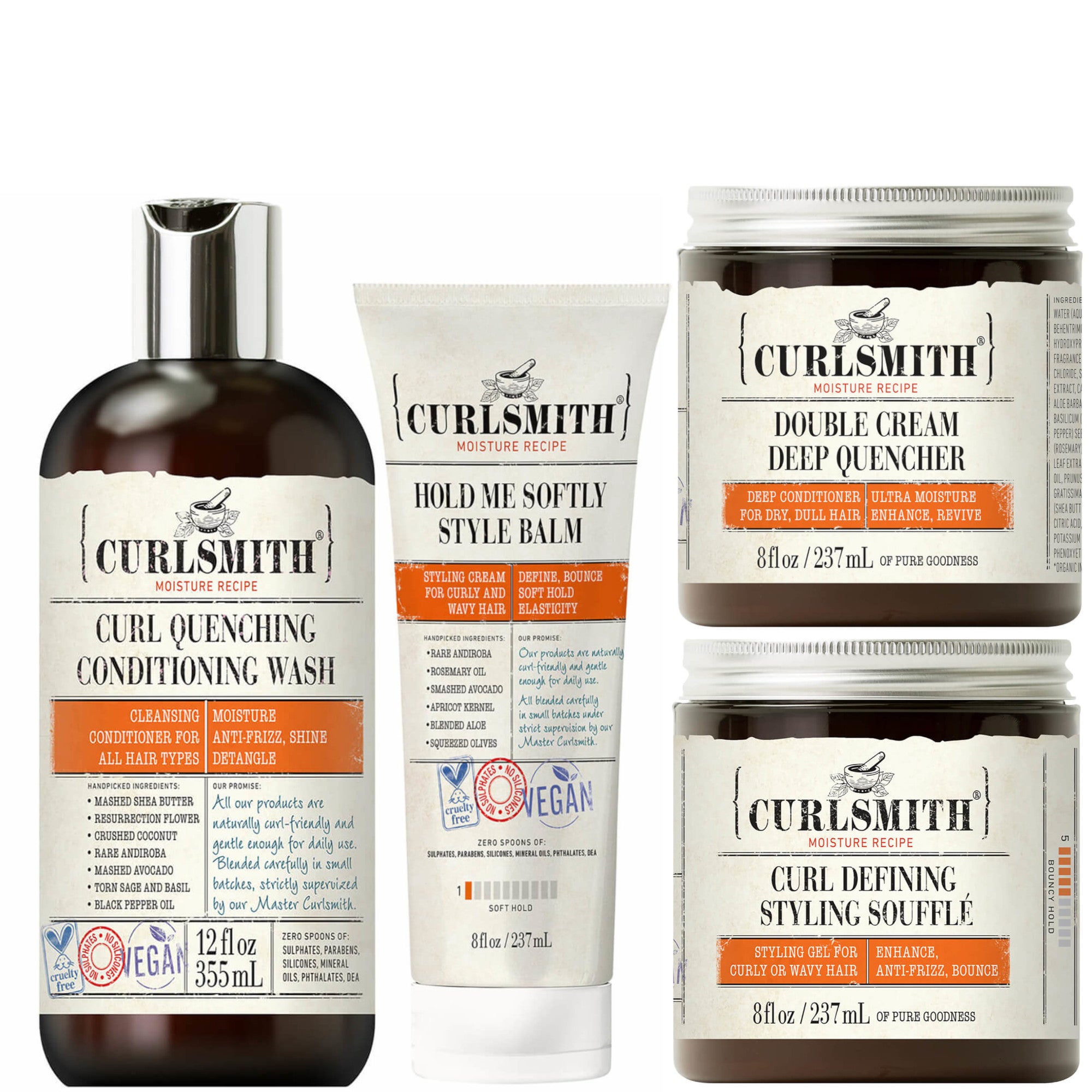 Curlsmith Wash, Treat and Style Bundle | LOOKFANTASTIC