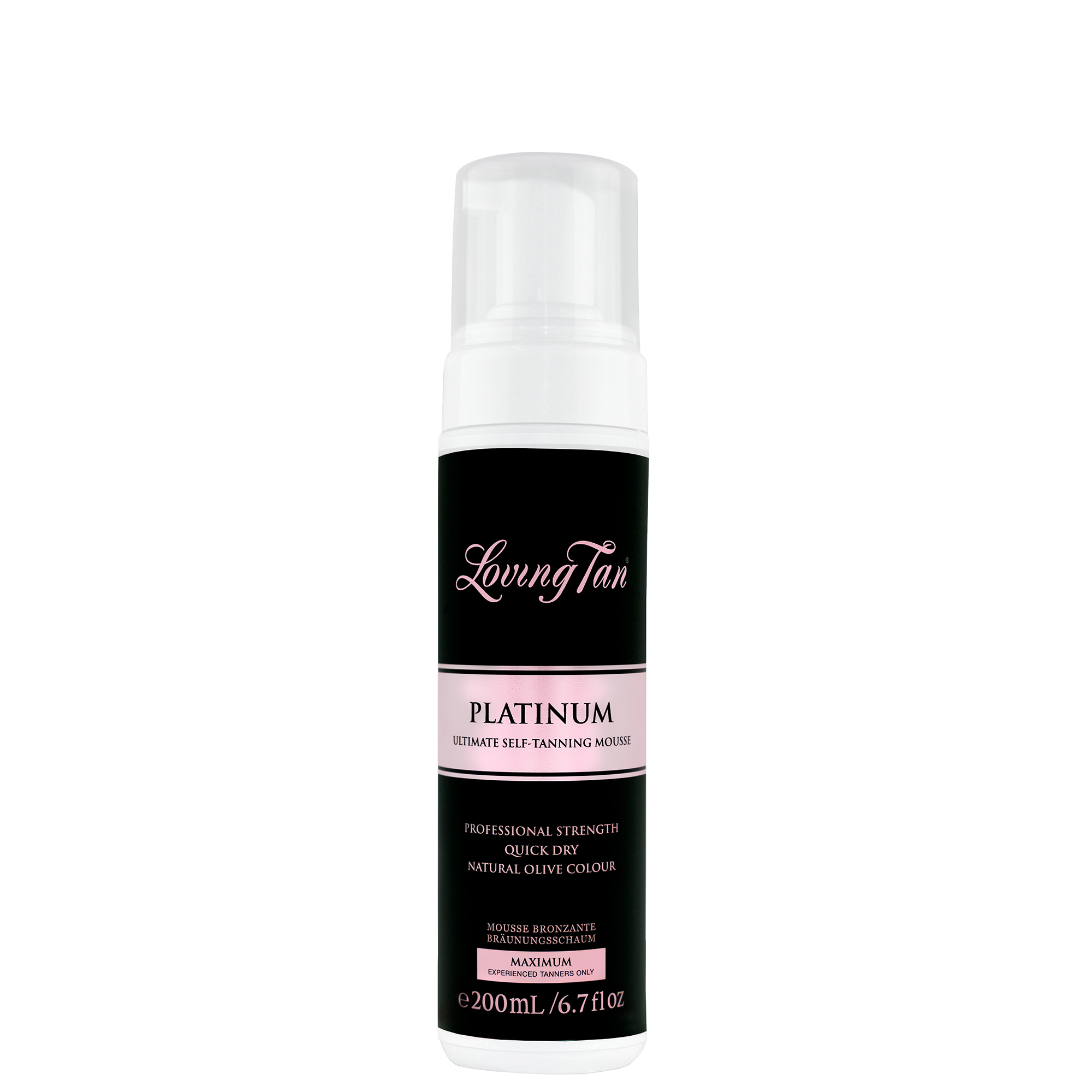 Loving Tan Platinum Ultimate Self Tanning Mousse 200ml | LOOKFANTASTIC