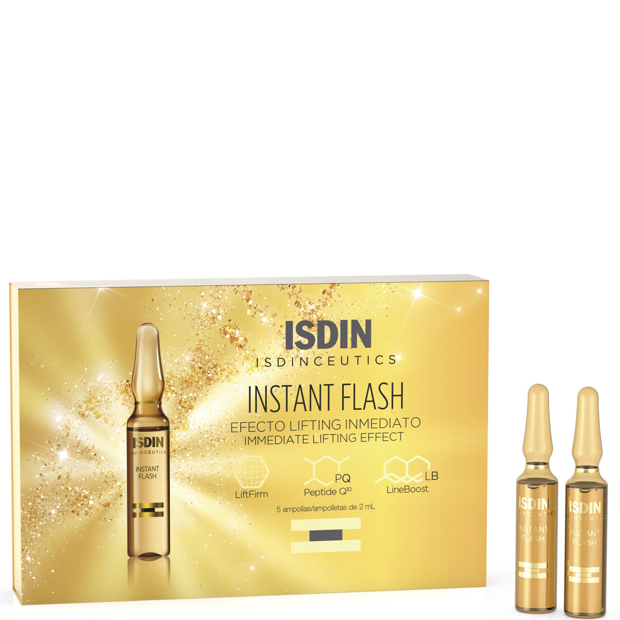 ISDIN Isdinceutics Instant Flash Lifting Serum Amouples (5 Pack ...
