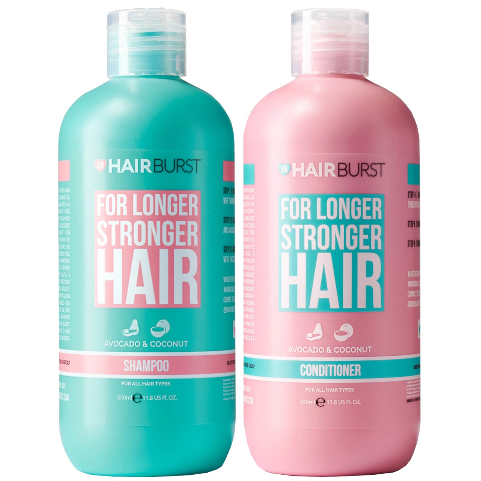 Hairburst Original Shampoo and Conditioner Bundle | LOOKFANTASTIC