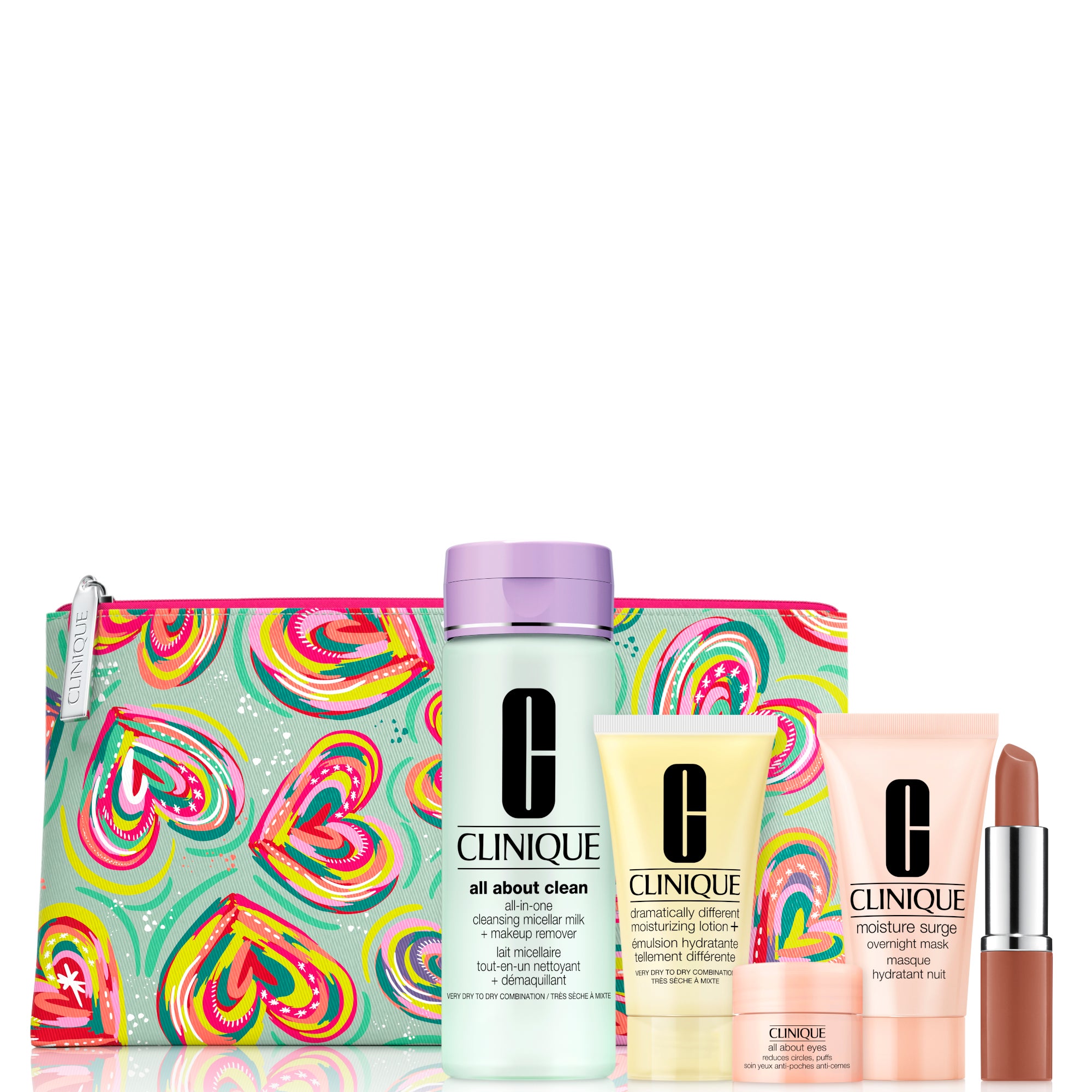 Clinique 5 piece Gift Set with Bag (Worth £68.00) | LOOKFANTASTIC