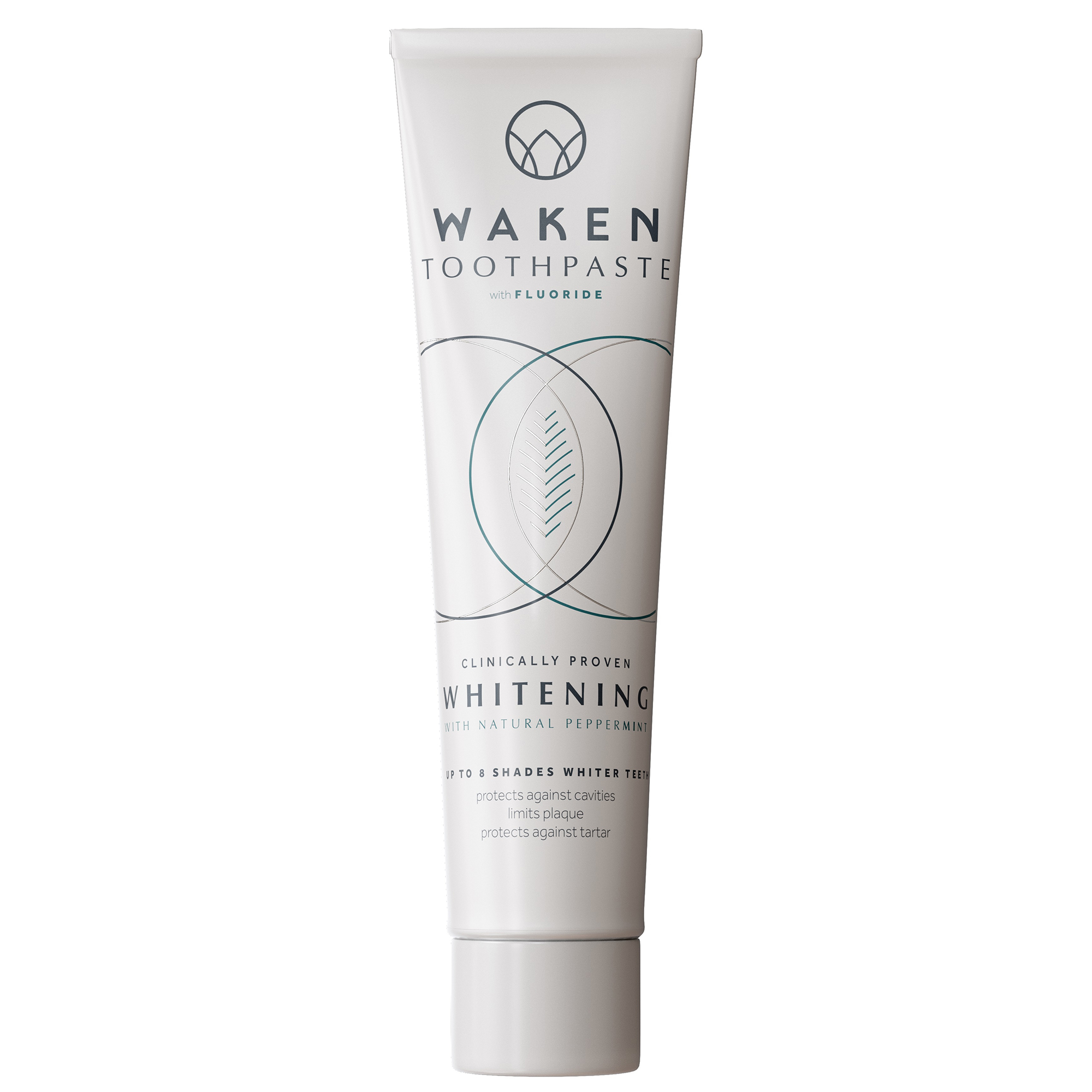Waken Peppermint Whitening Toothpaste 75ml | LOOKFANTASTIC
