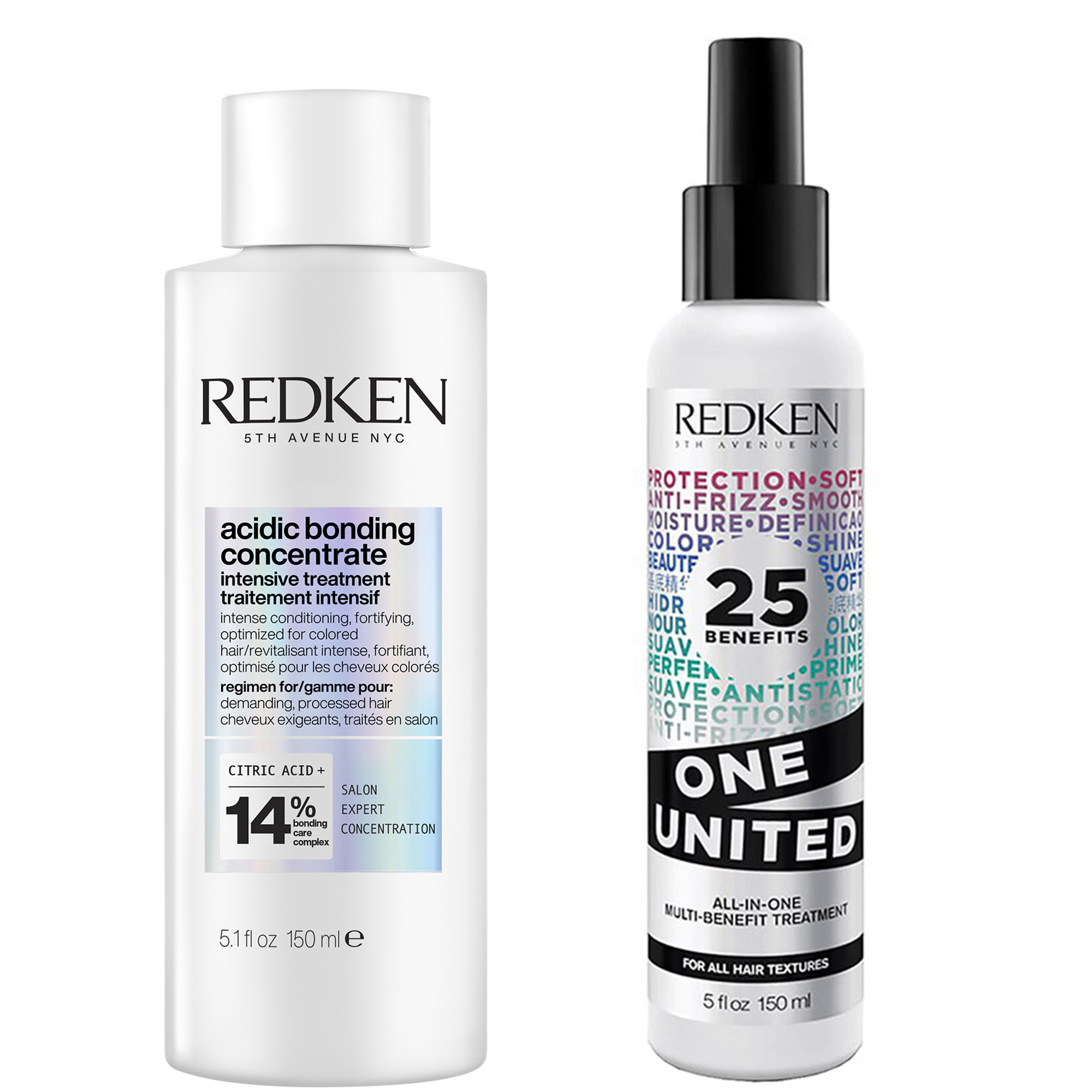 Redken Abc Pre-Treatment and One United Bundle | LOOKFANTASTIC