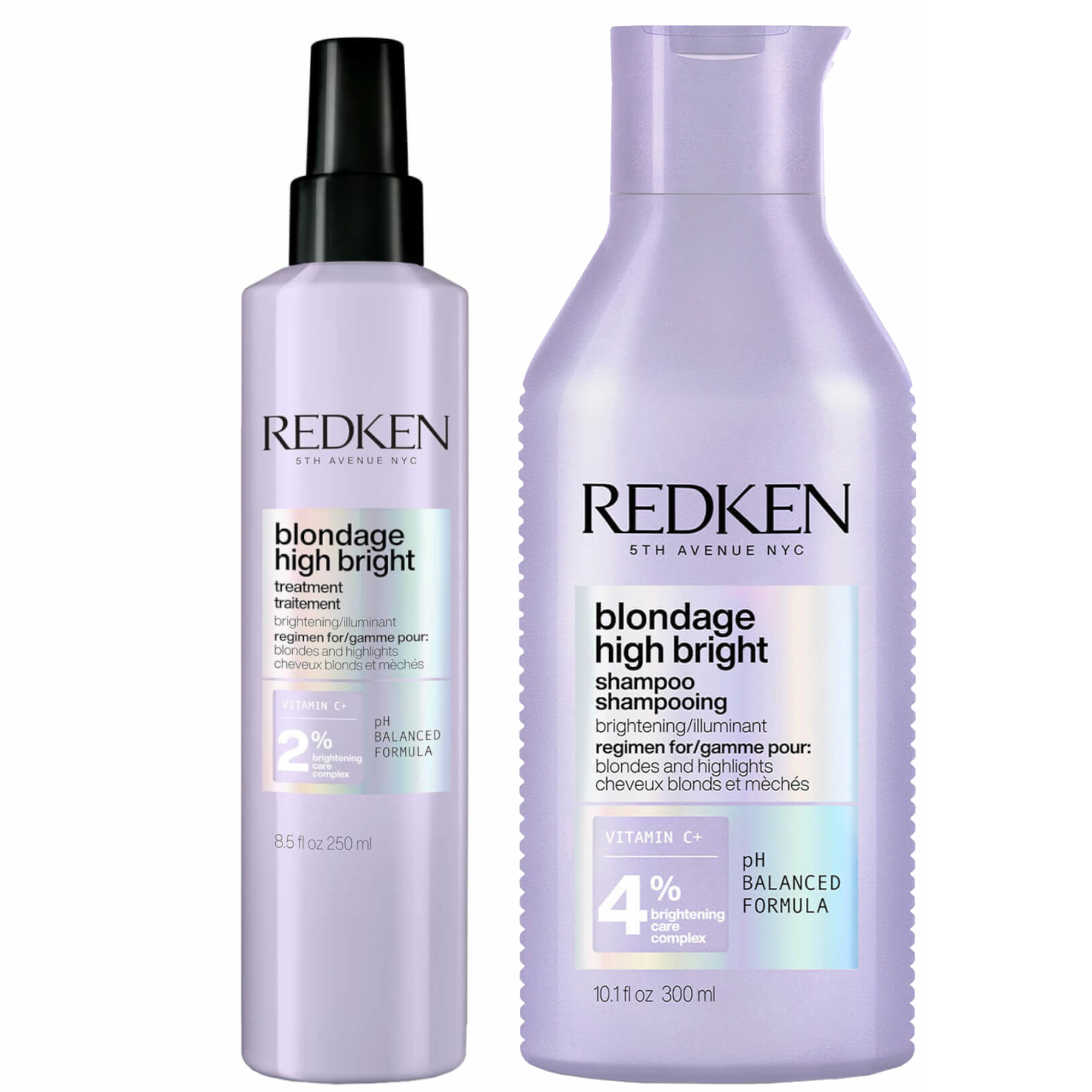 Redken High Bright Pre-Treatment and Shampoo Bundle | LOOKFANTASTIC