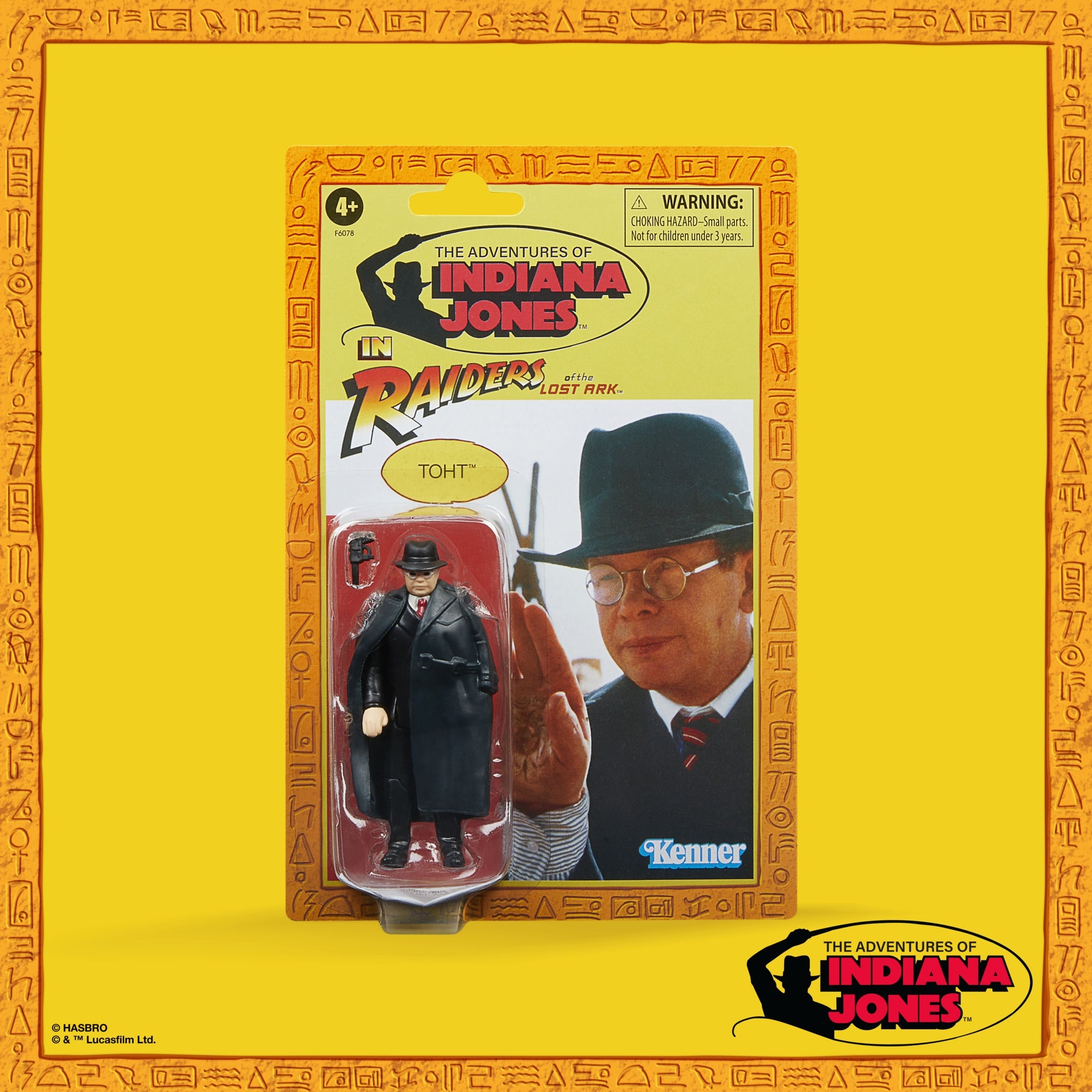 Indiana Jones Retro Collection Toht Action Figure (3.75”) | Zavvi UK