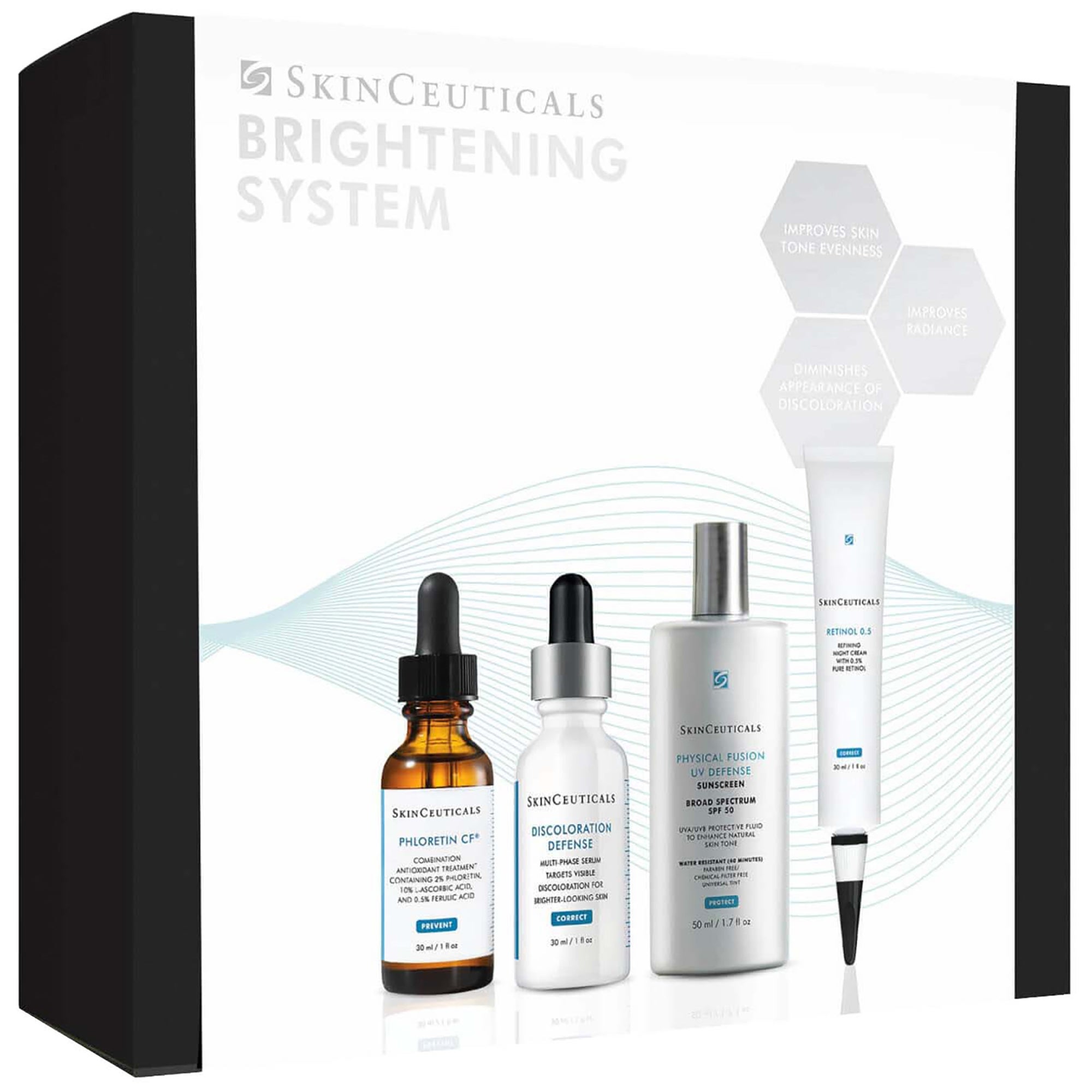 SkinCeuticals Brightening Vitamin C & Retinol Skin System Routine Kit ...