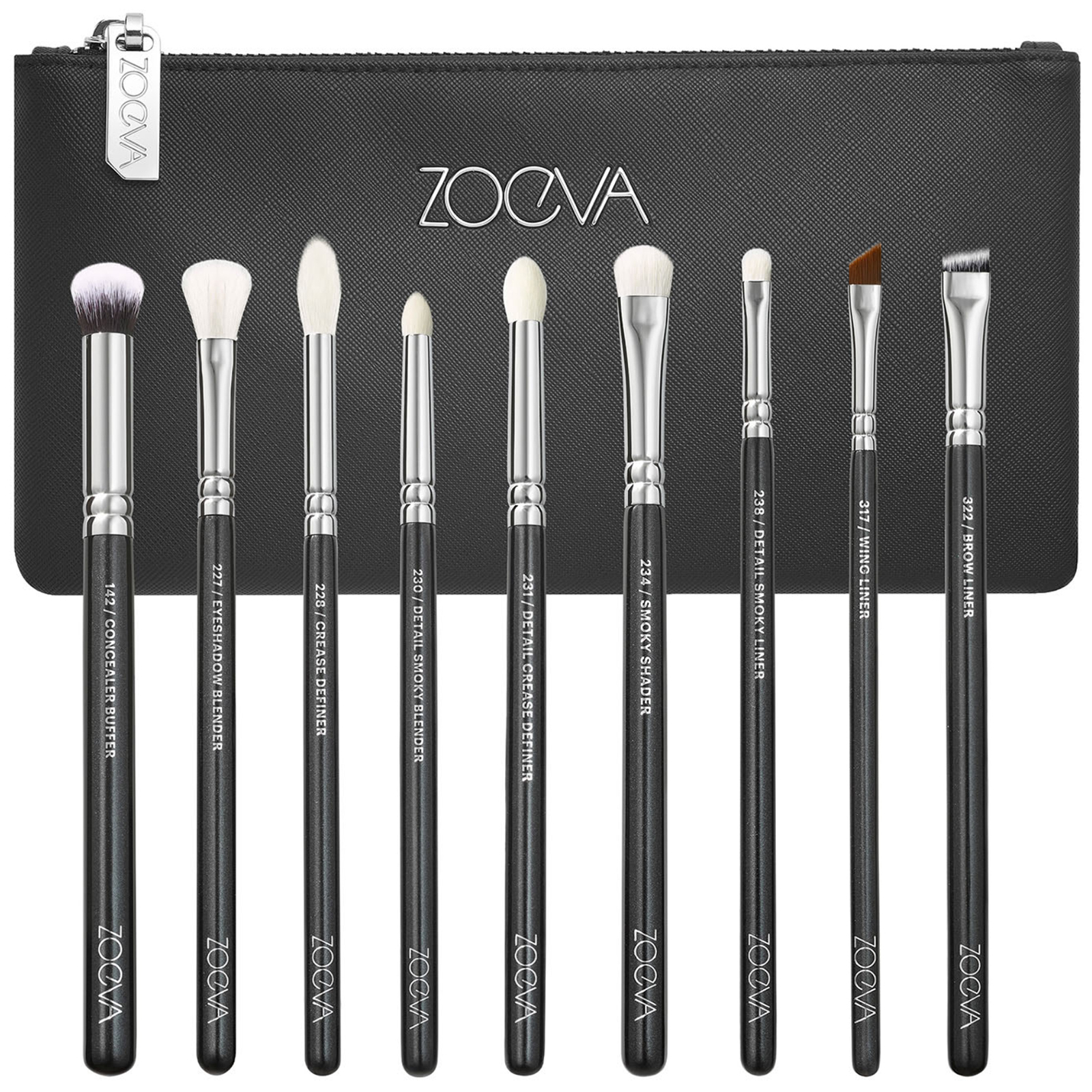 ZOEVA It's All About The Eyes Brush Set | LOOKFANTASTIC
