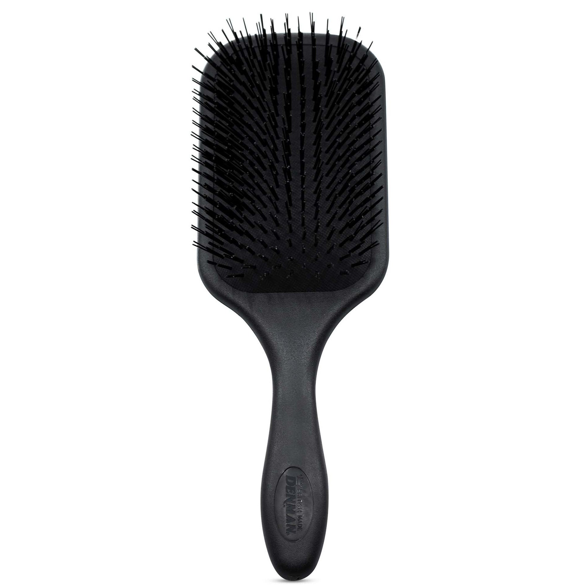 Denman Tangle Tamer Ultra Paddle Brush Black | LOOKFANTASTIC
