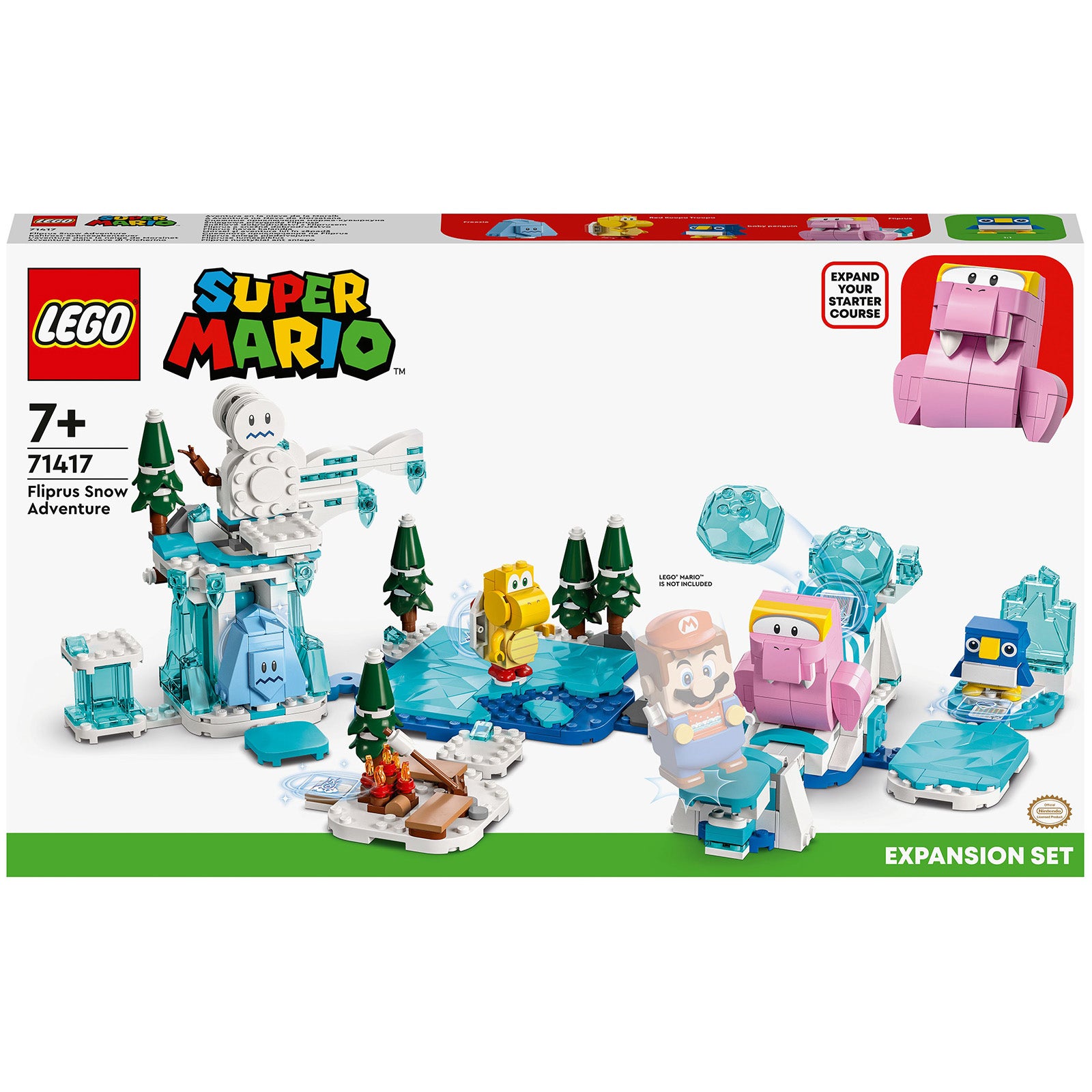 LEGO Super Mario Fliprus Snow Adventure Expansion Set (71417)