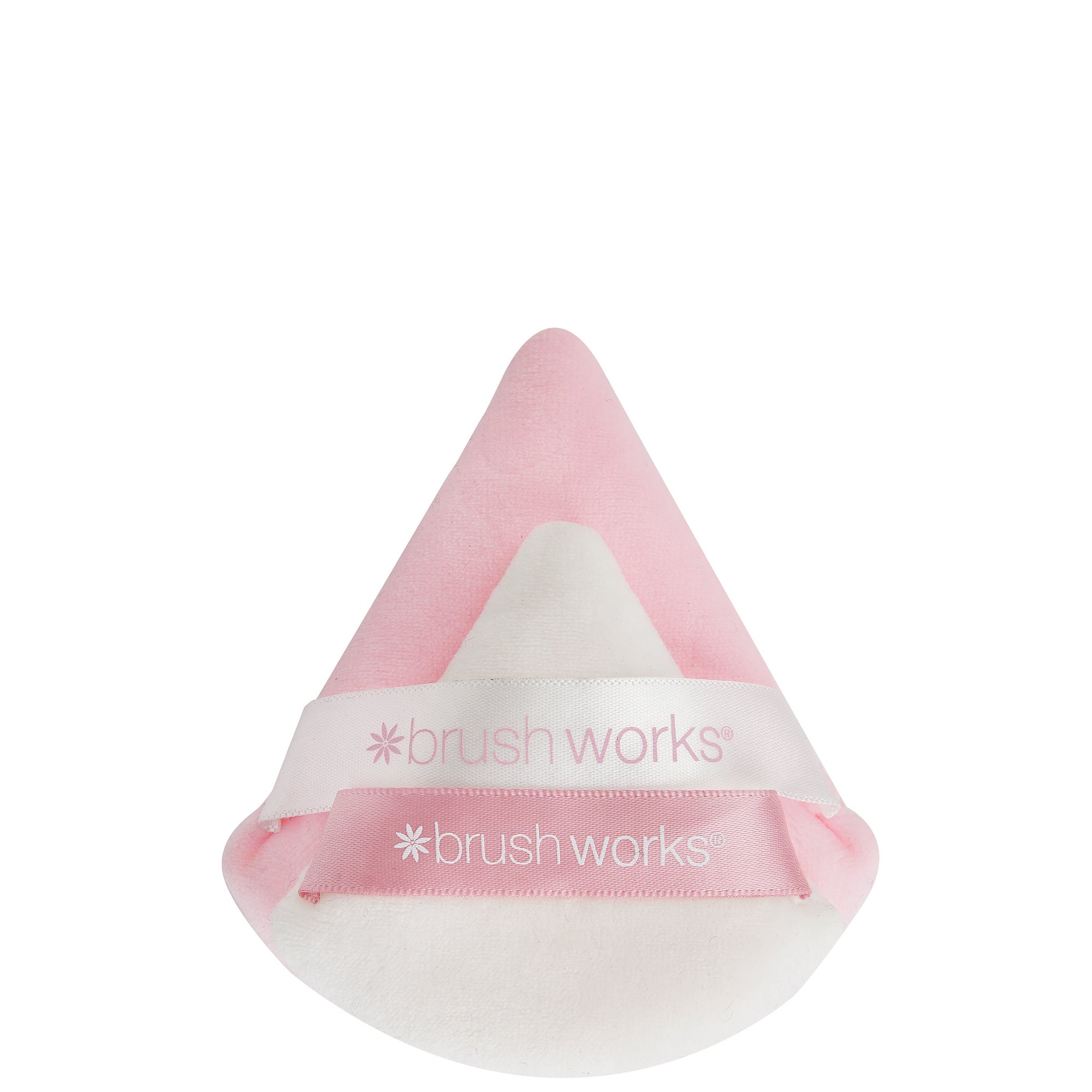 brushworks Triangle Powder Puff Duo | LOOKFANTASTIC