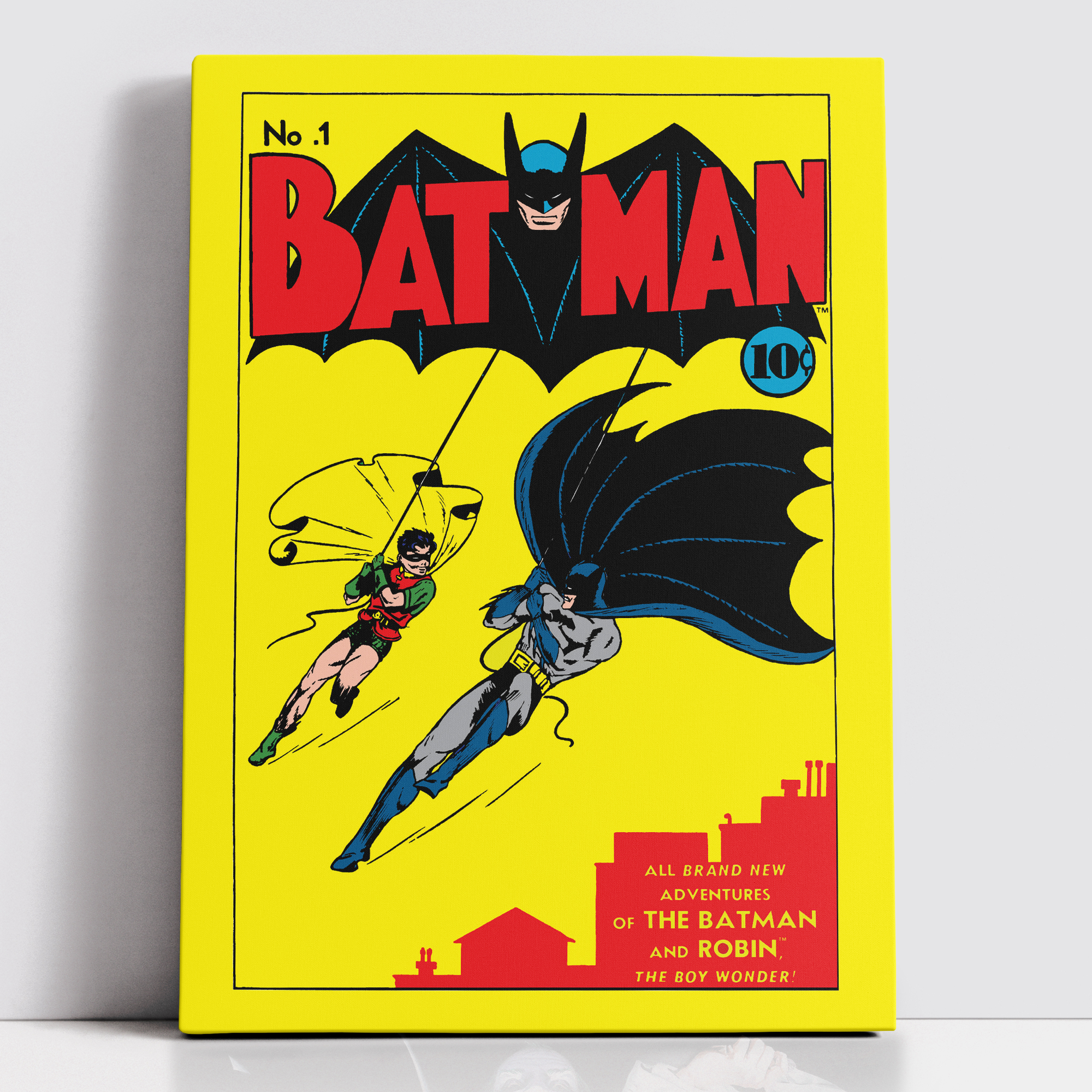 Decorsome x Batman Issue No. 1 Rectangular Canvas - 12x18 inch | Zavvi UK