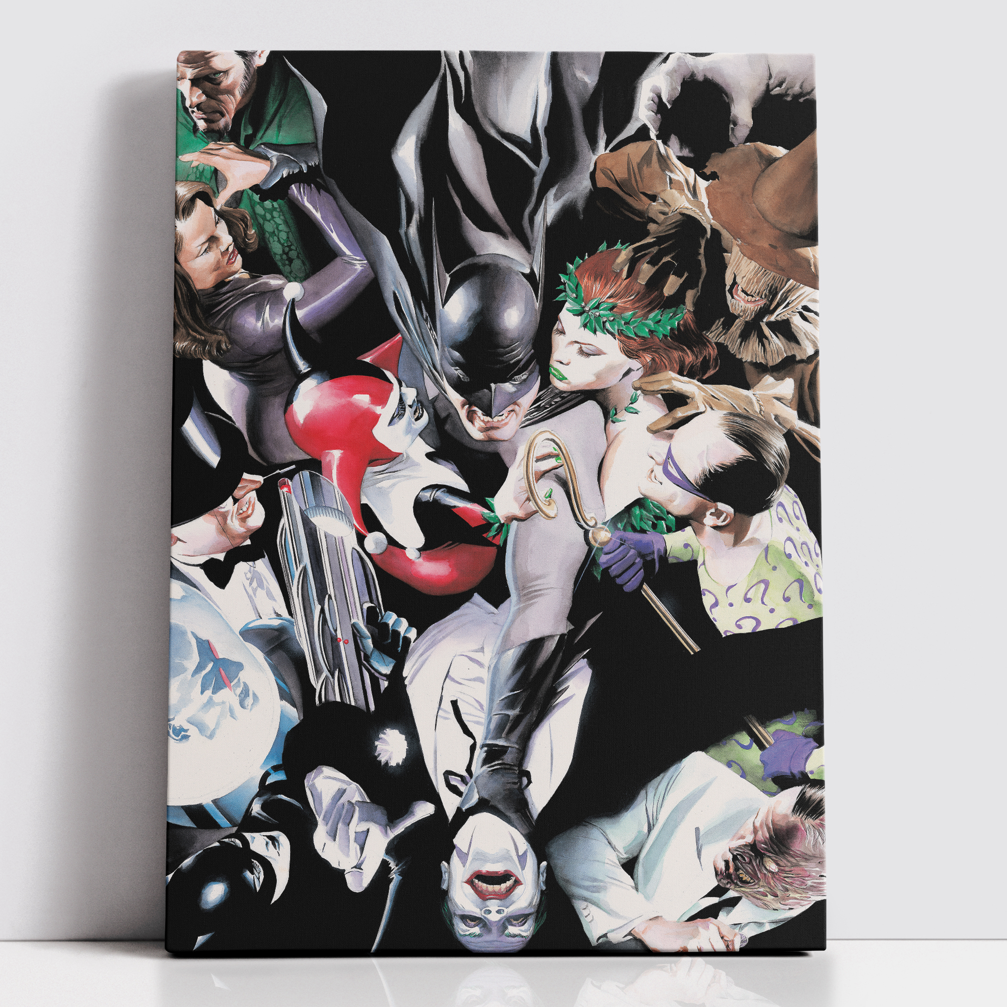 Decorsome x Batman Rogues Gallery Rectangular Canvas - 12x18 inch ...