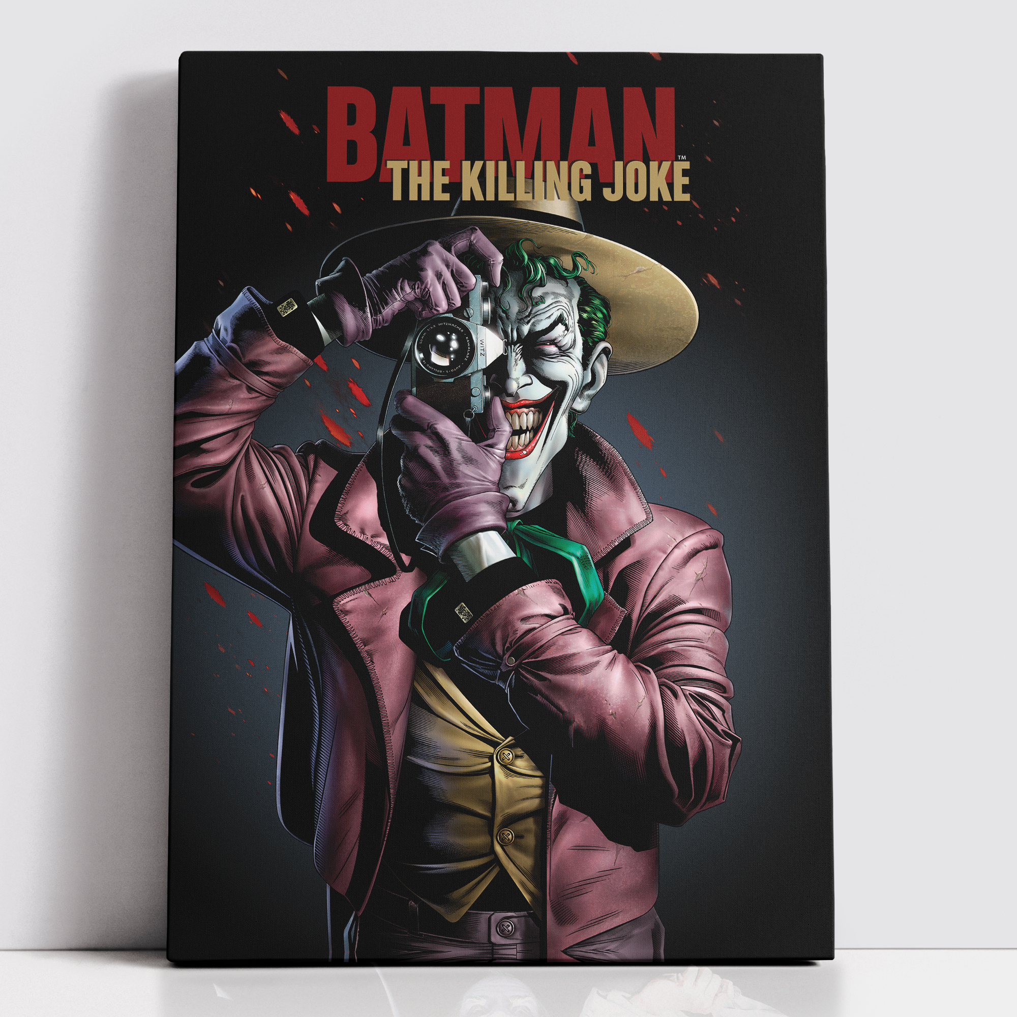 Decorsome x Batman The Killing Joke Rectangular Canvas - 12x18 inch ...